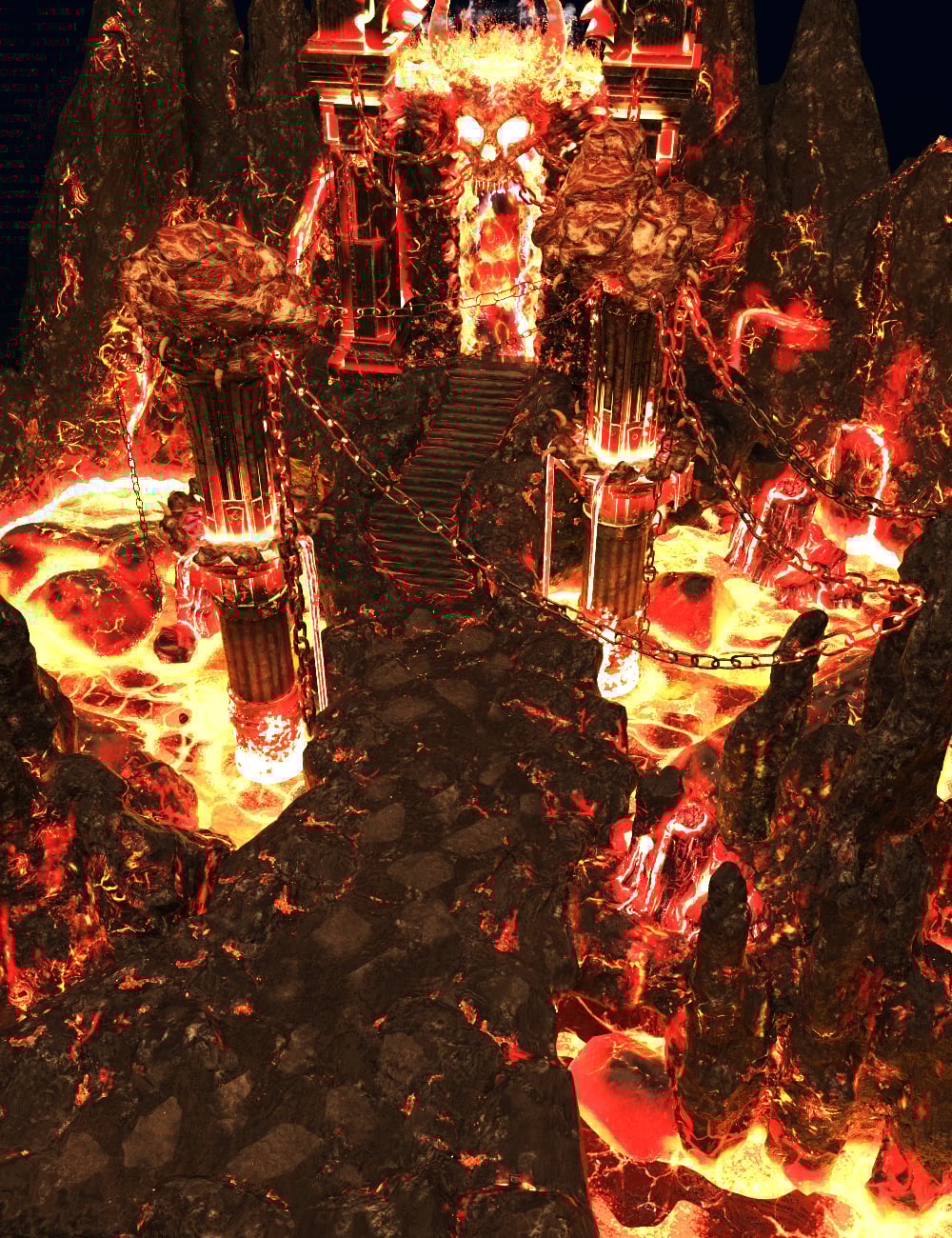 XI Hell Portal | Daz 3D