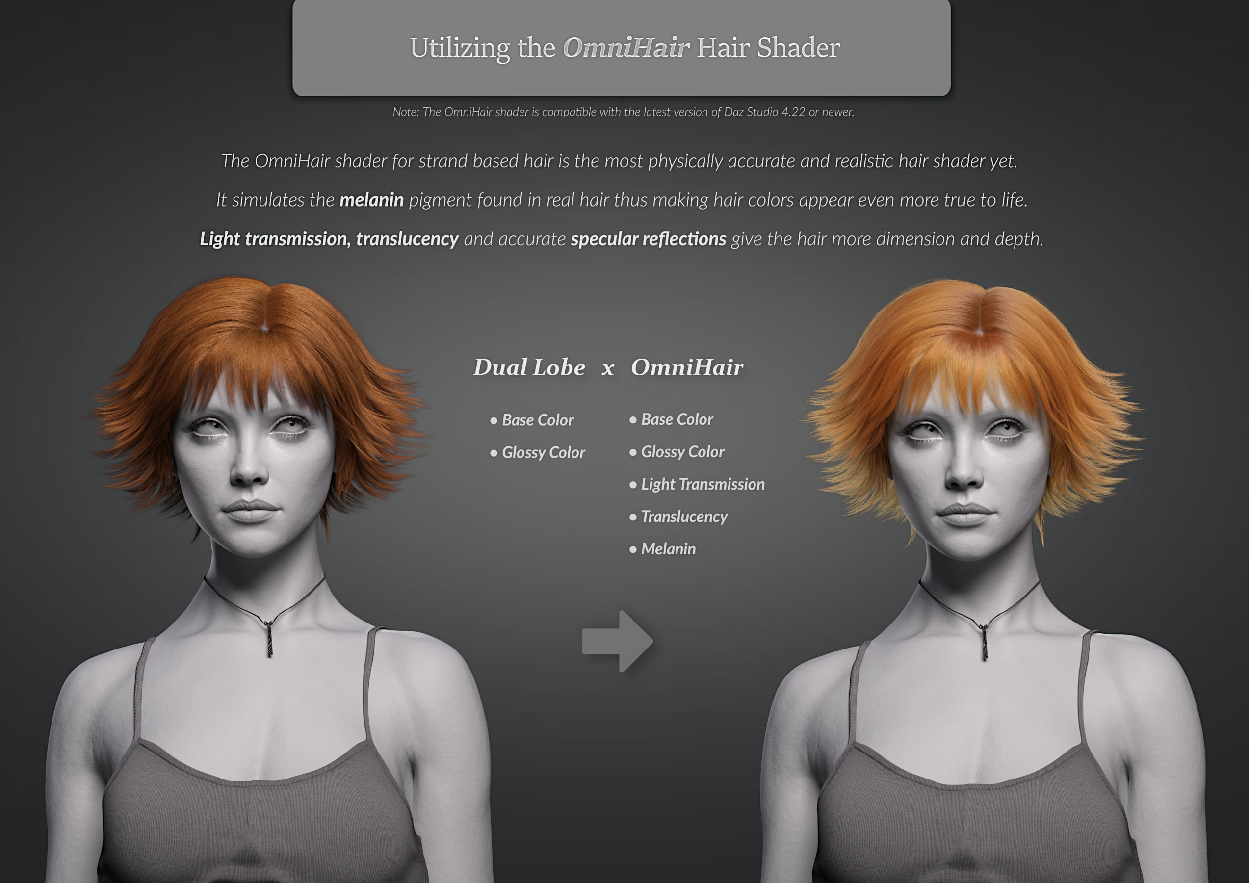 Elis Hair for Genesis 9 | Daz 3D