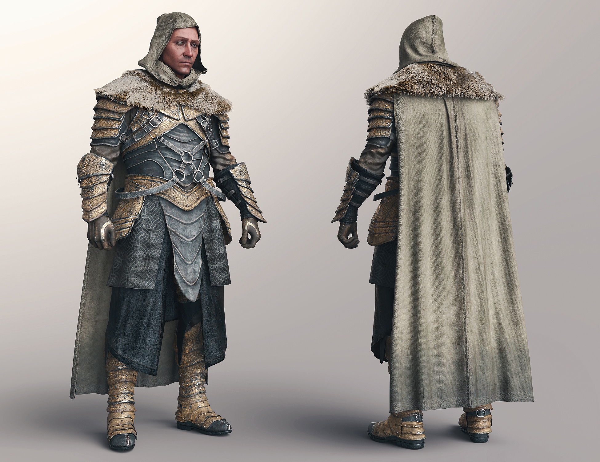 dForce Dark Swift Warrior Texture Add-On | Daz 3D