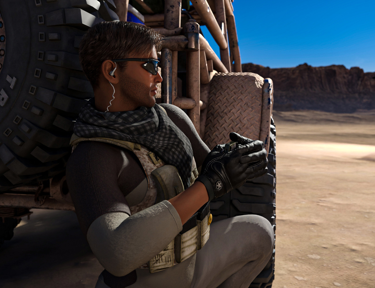 Poses for Army Weapon 02 for Genesis 8 and 9 | Daz 3D