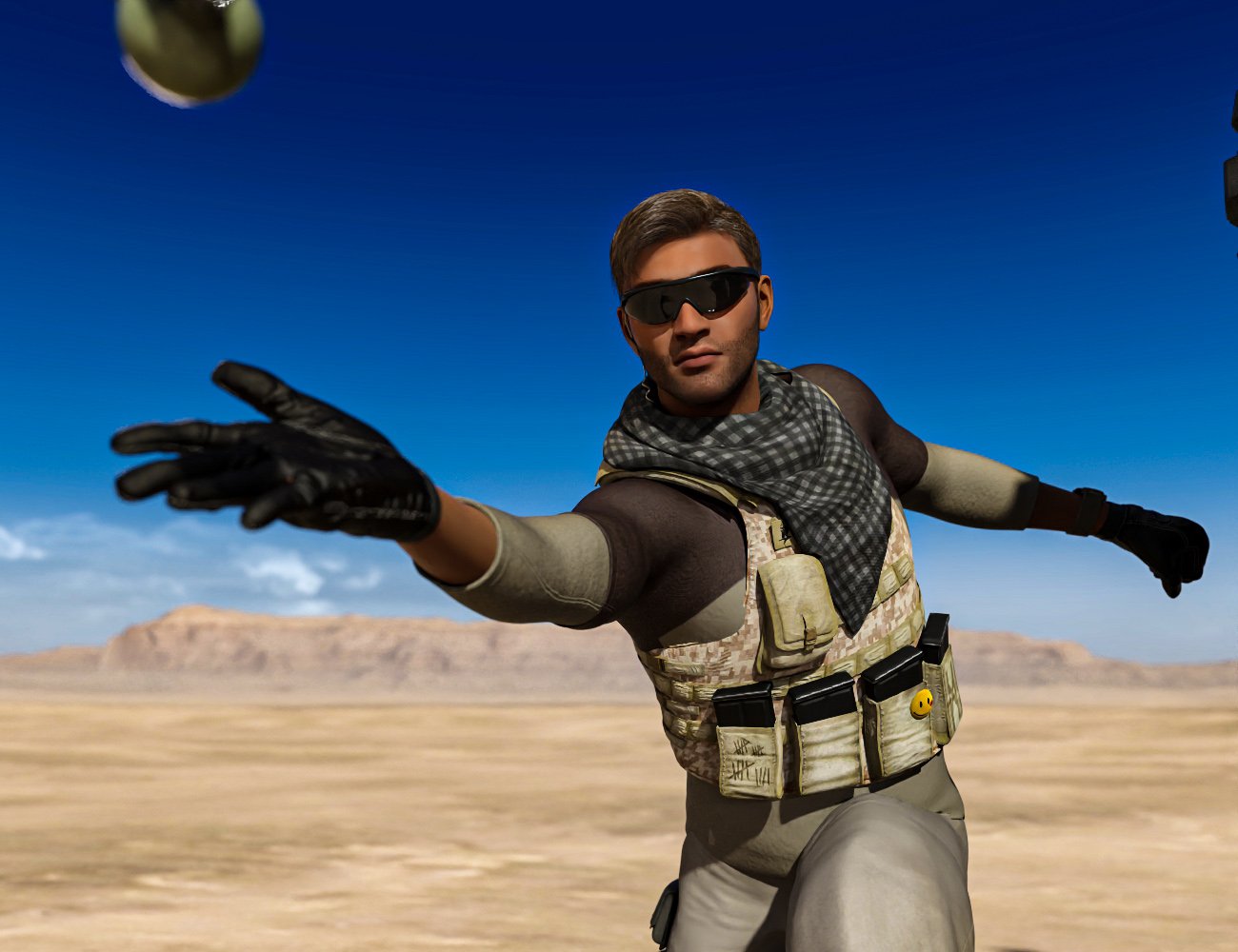 Poses for Army Weapon 02 for Genesis 8 and 9 | Daz 3D