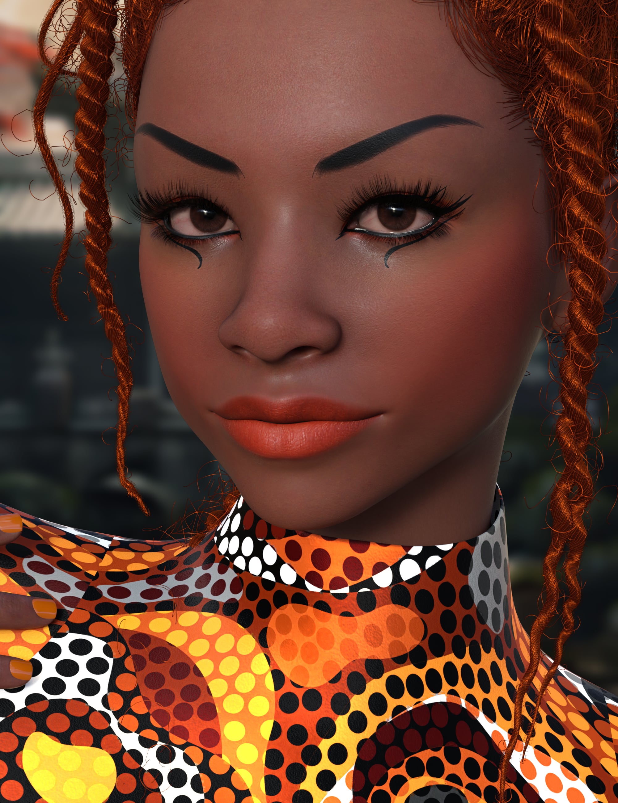HLMND Iroque Character and Jewels for Genesis 9 | Daz 3D