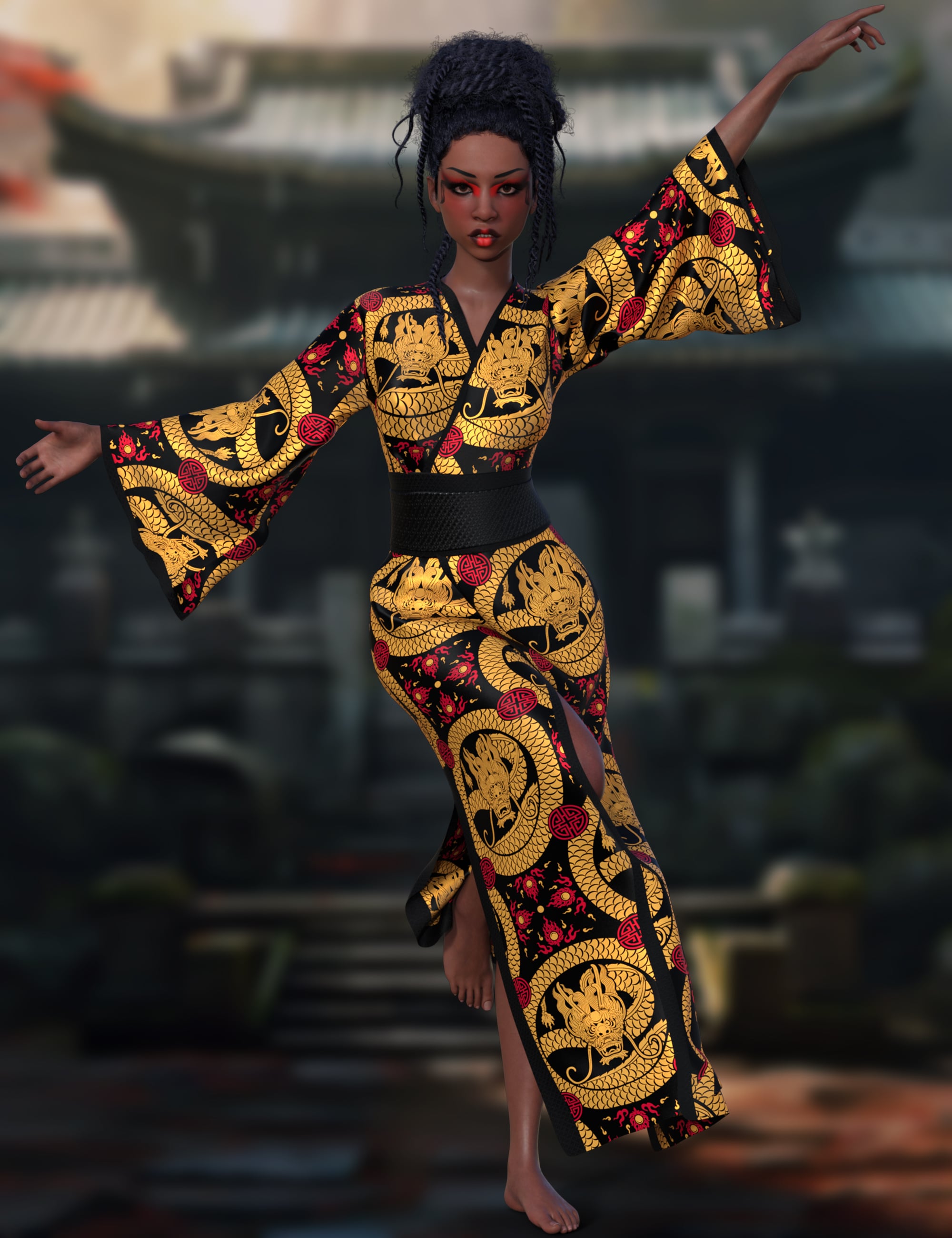HLMND Iroque Character and Jewels for Genesis 9 | Daz 3D