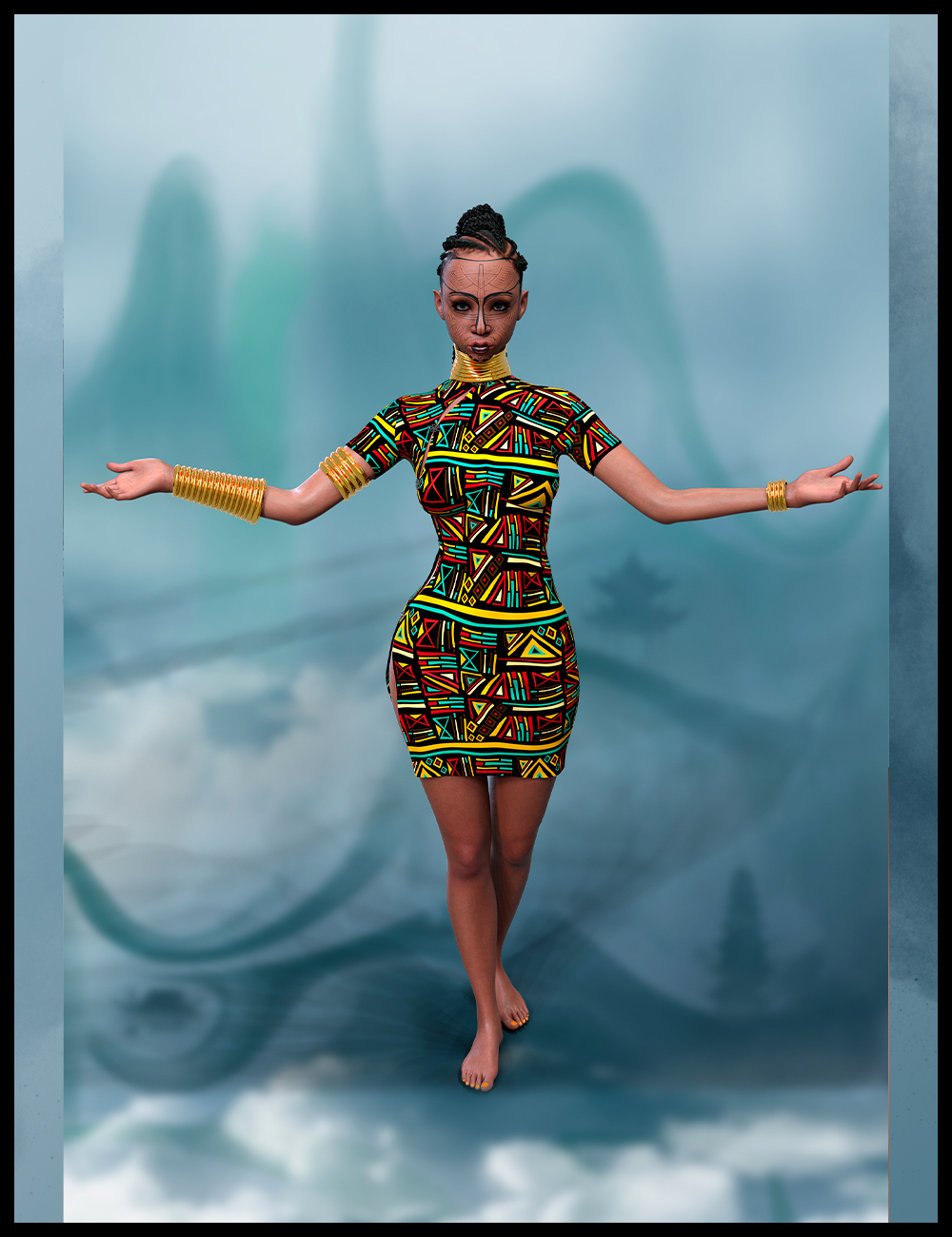 HLMND Iroque Fusion Shaders | Daz 3D