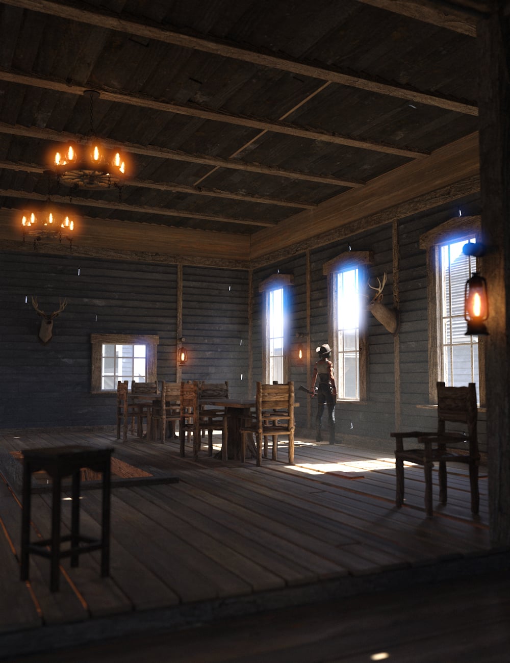 Wild West Saloon 2 | Daz 3D