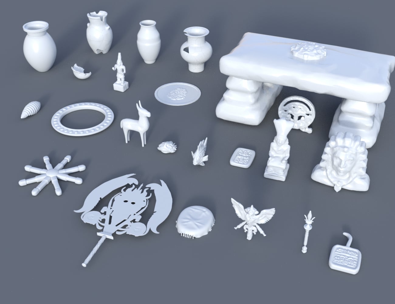 Inca Props | Daz 3D