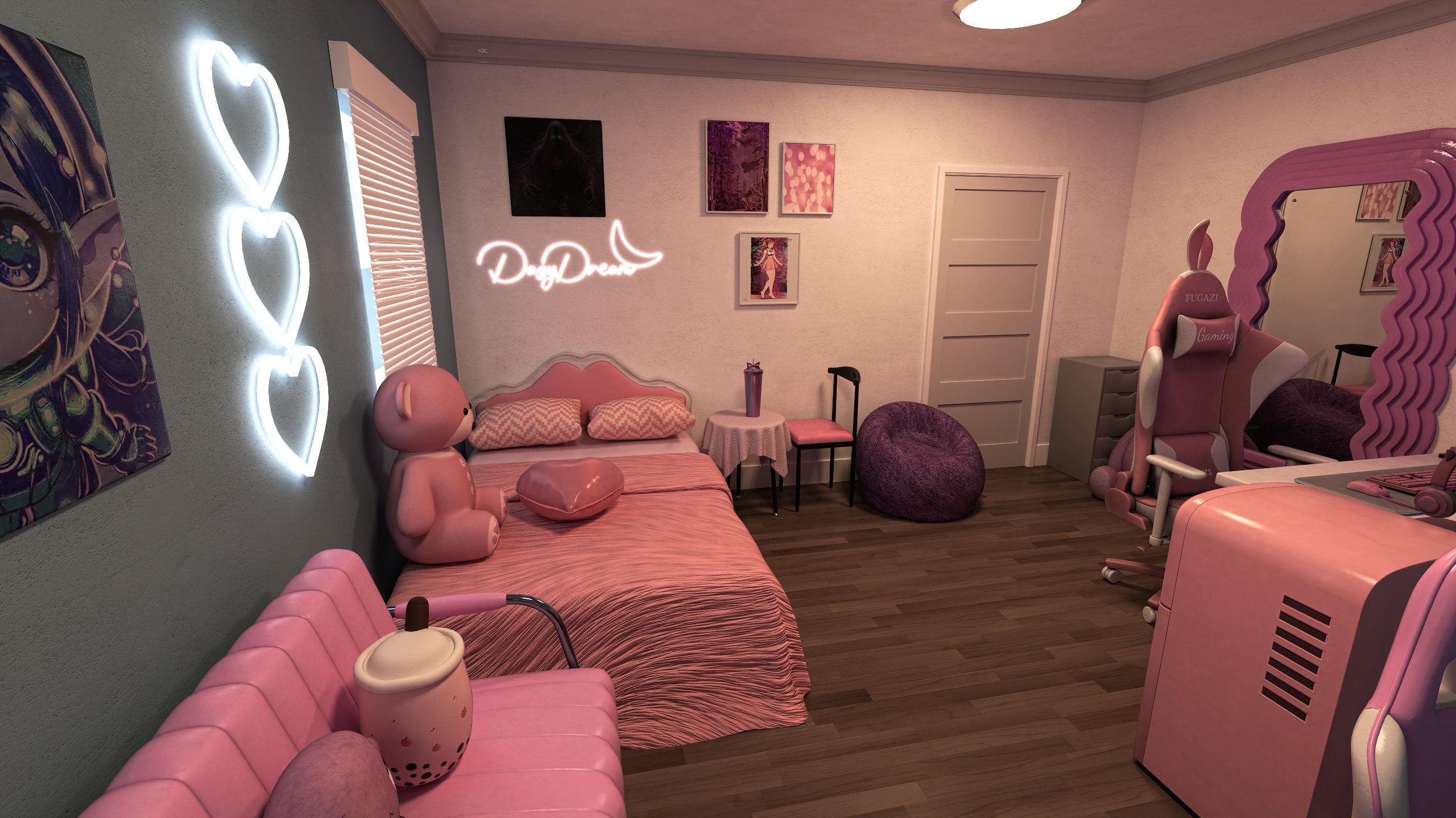 FG Cosplay Streamer Room | Daz 3D