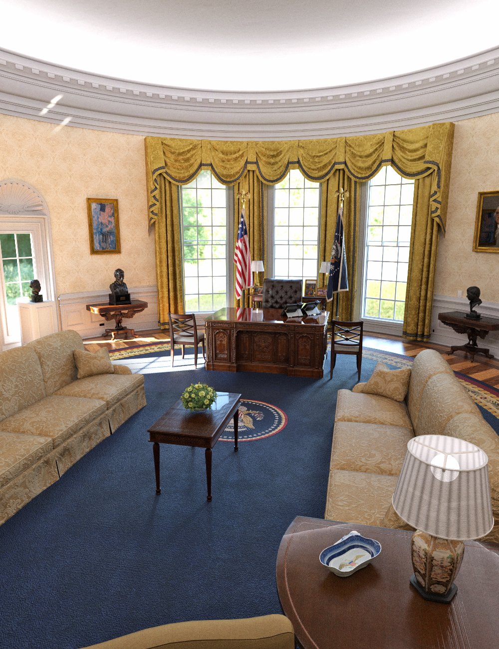 Presidential Bundle | Daz 3D