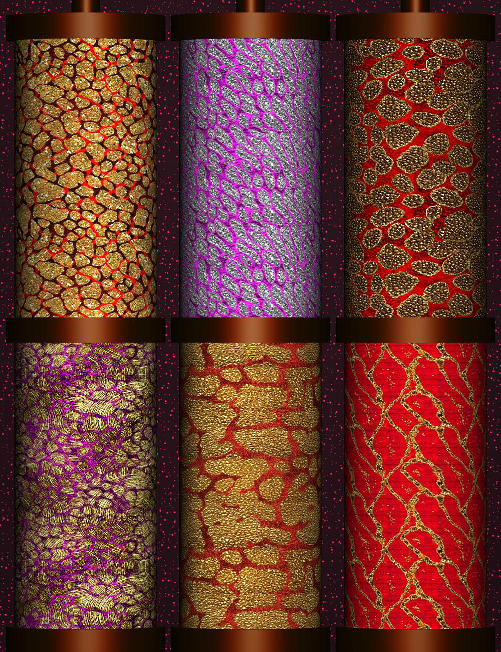 Animalistic Glitz Fabric Tiles Merchant Resource | Daz 3D