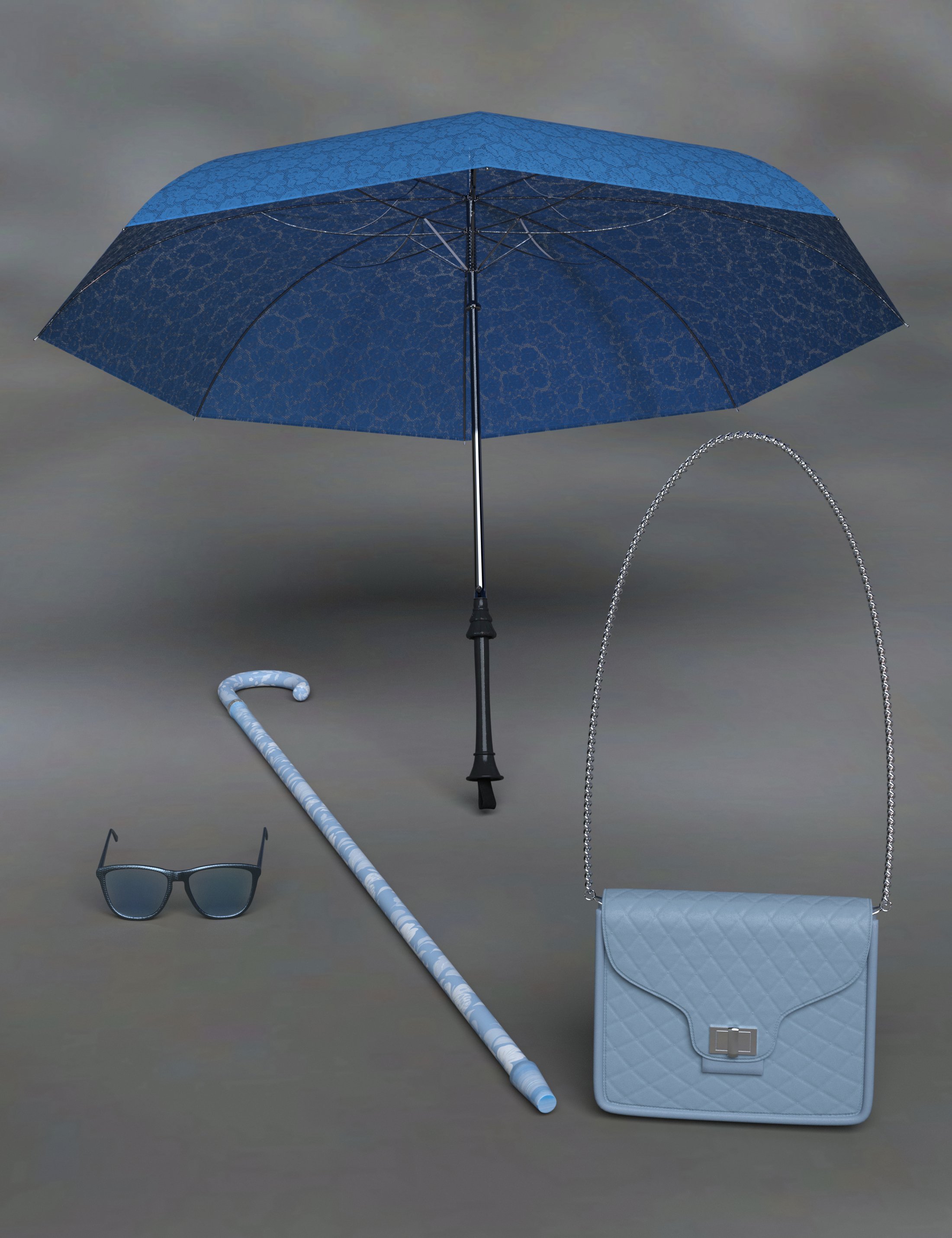 Elegant Lady Props | Daz 3D