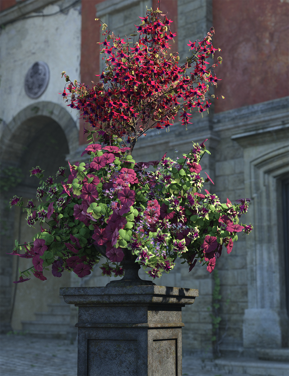 Cottage Garden Flowers Vol2 - Petunias Bundle | Daz 3D