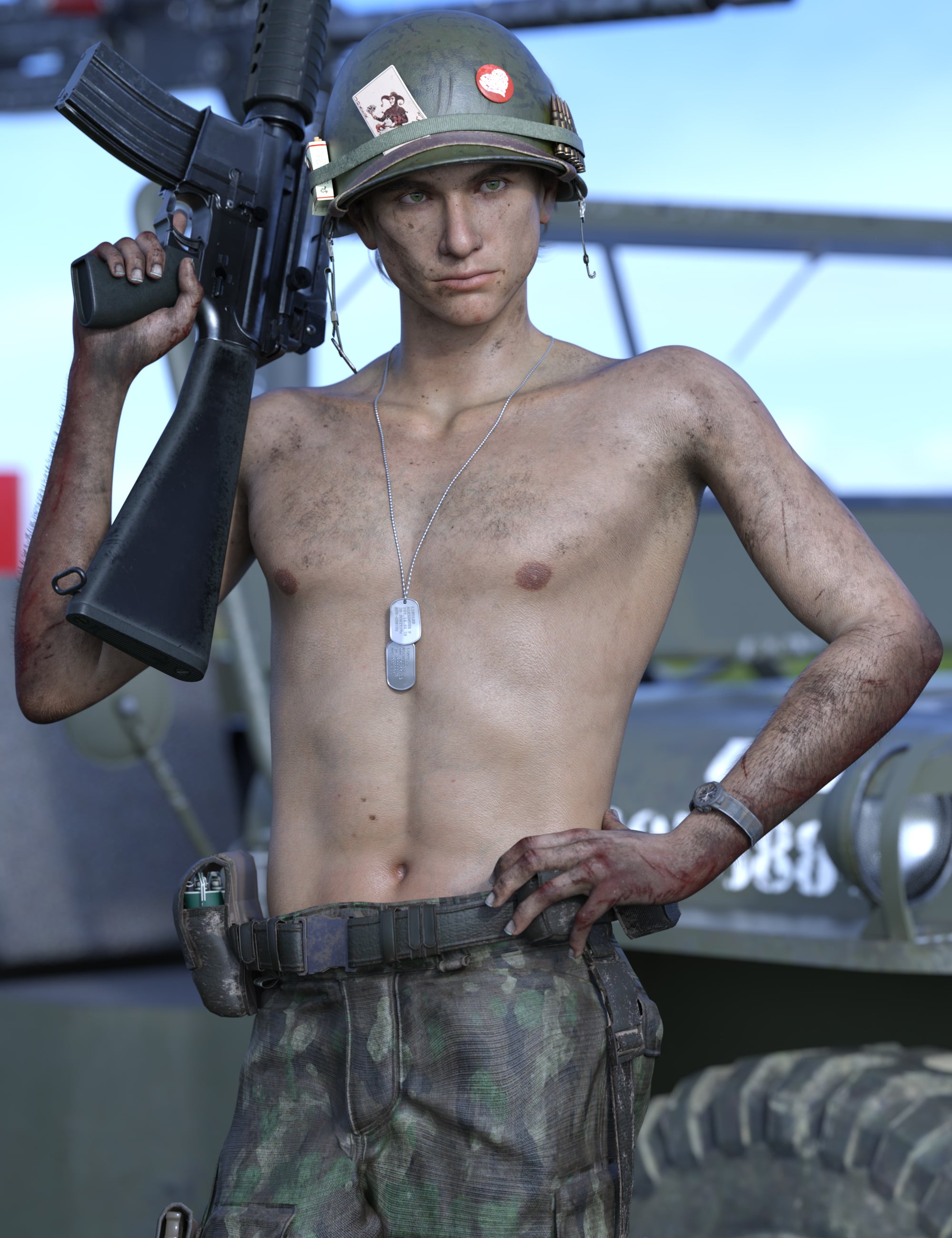 Phx Flynn HD for Genesis 9 | Daz 3D