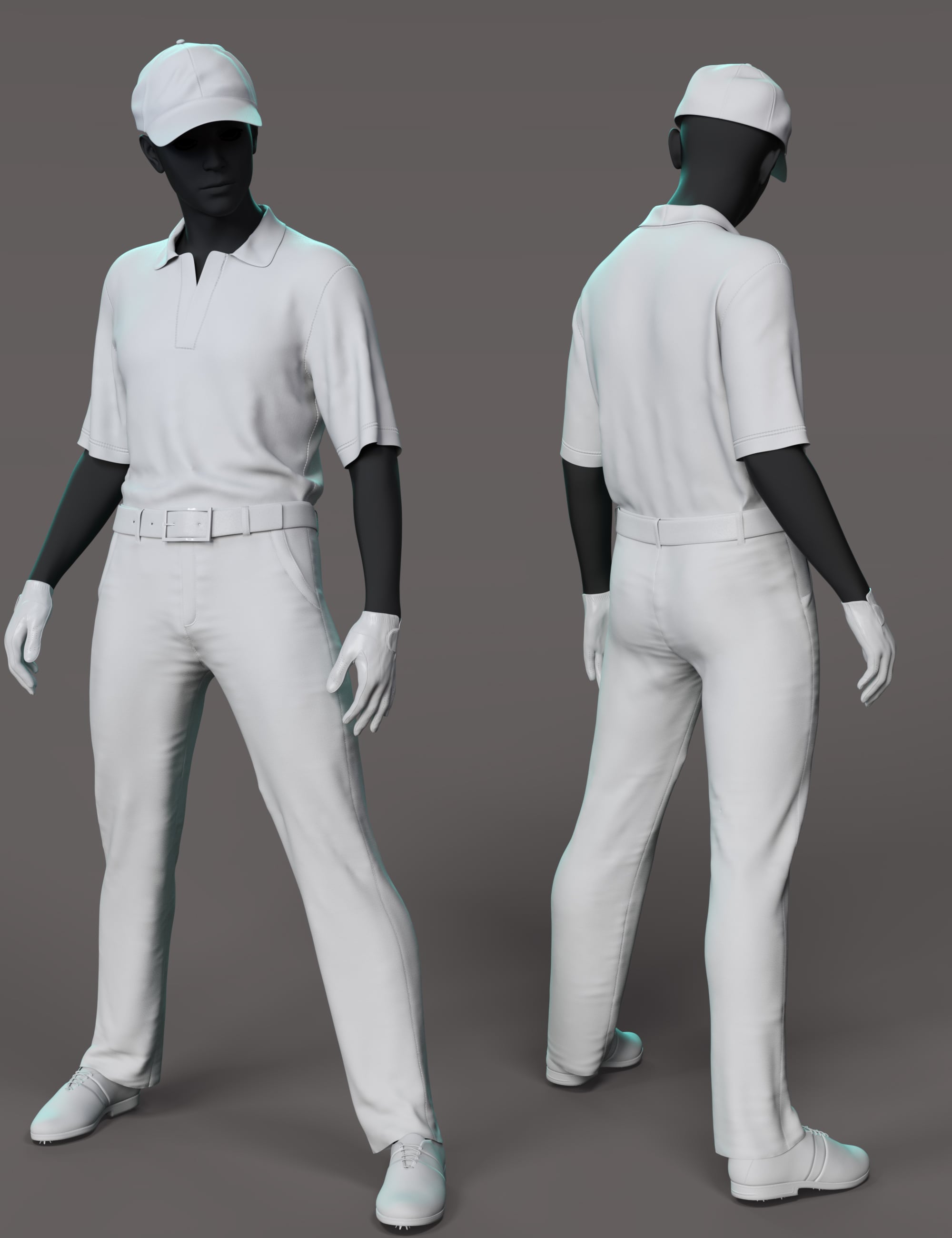 AH dForce Golf Outfit For Genesis 9 | Daz 3D