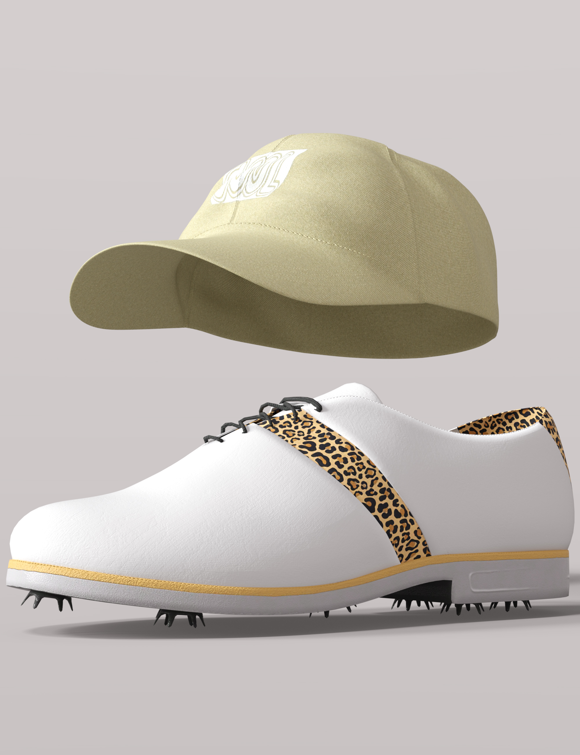 AH dForce Golf Outfit Texture Add-on | Daz 3D