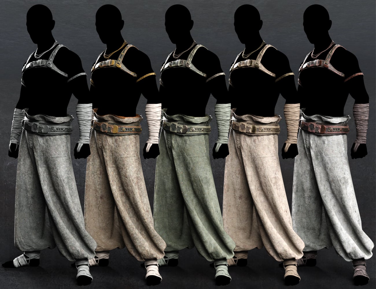 dForce CB Milo Clothing Set For Genesis 9 | Daz 3D