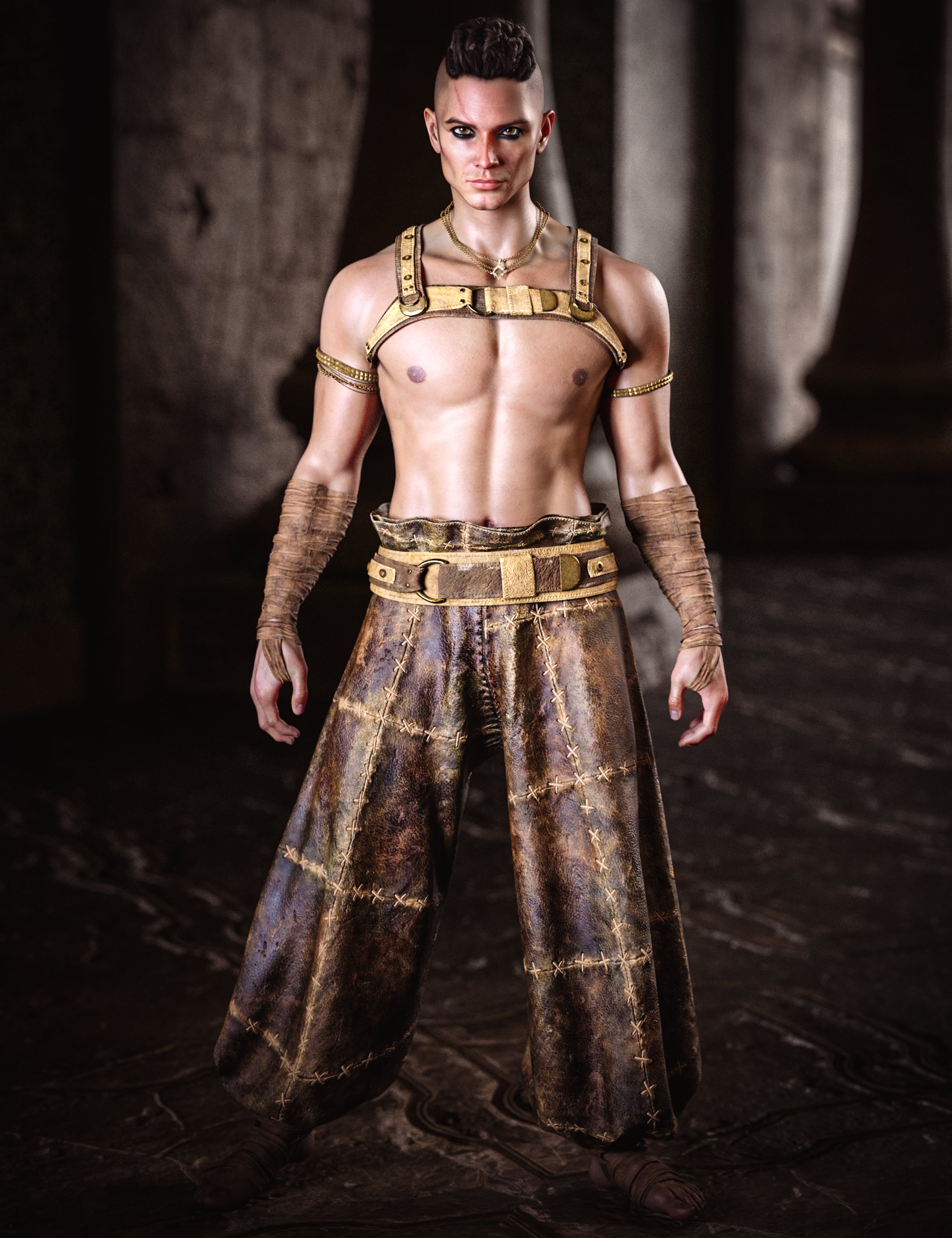 dForce CB Milo Clothing Set Texture Expansion | Daz 3D