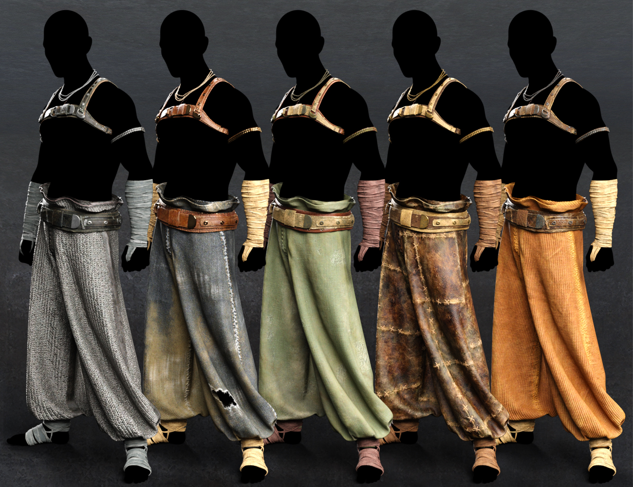dForce CB Milo Clothing Set Texture Expansion | Daz 3D