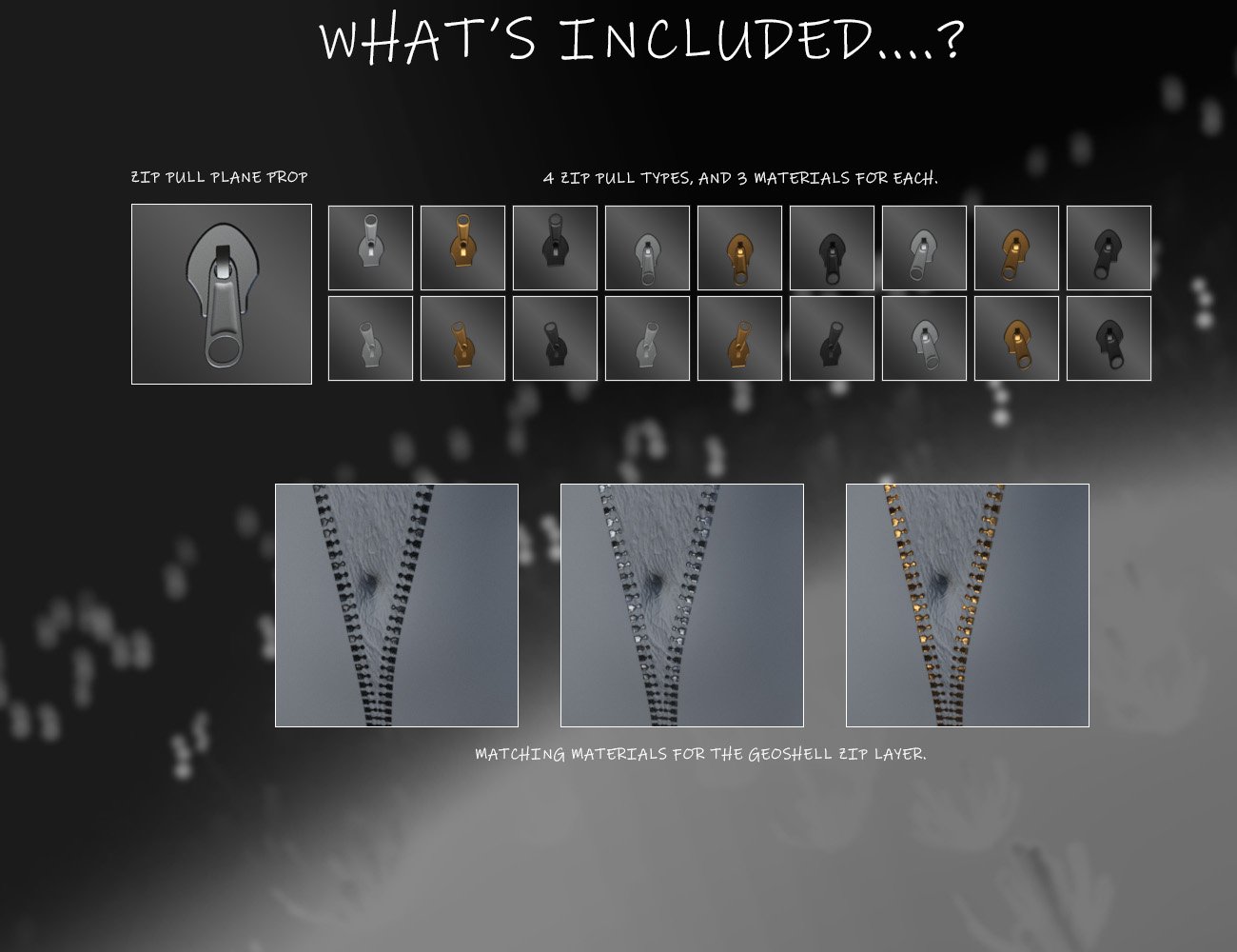 Zip It Geoshell Builder for Genesis 9 | Daz 3D