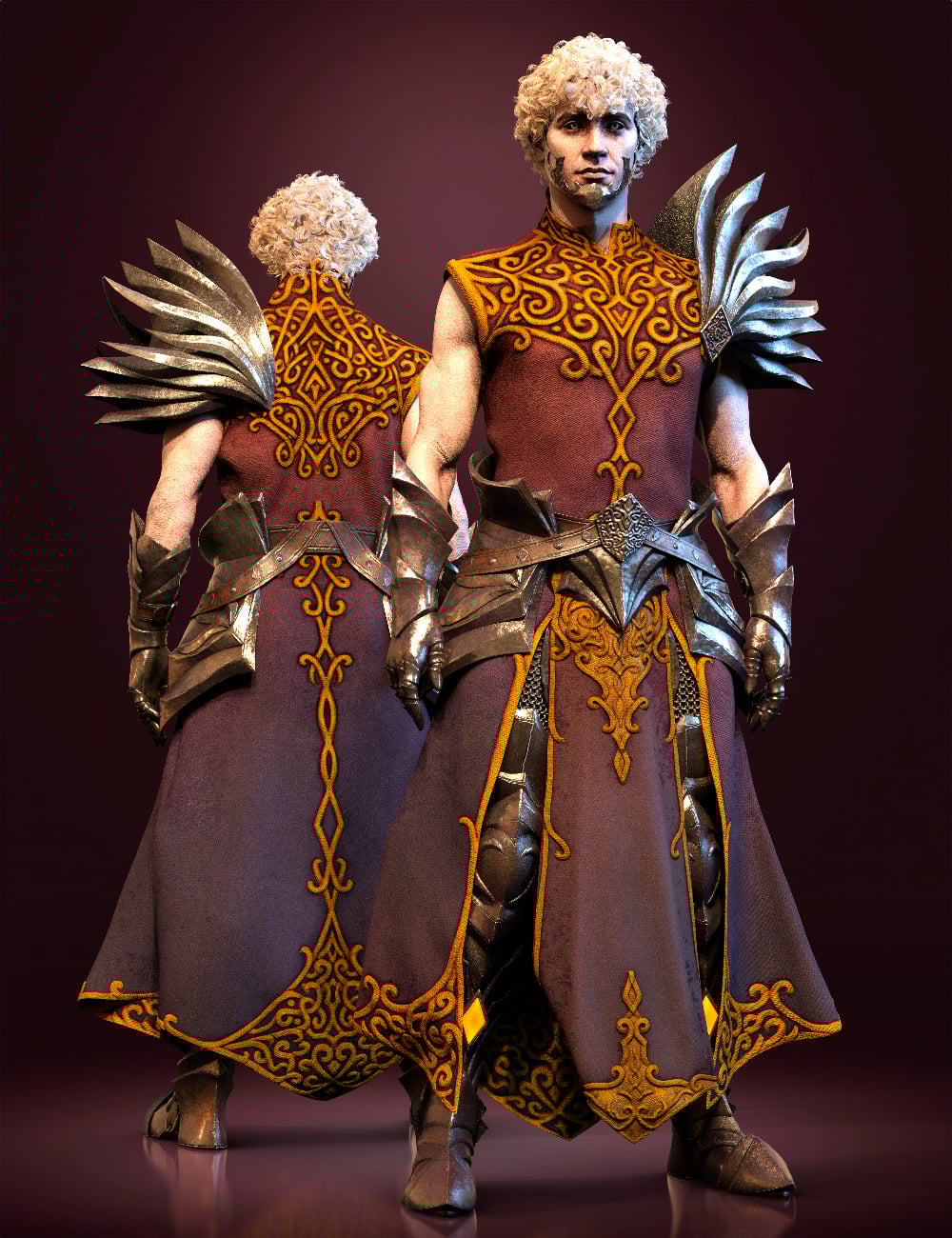 dForce Hexenblade HD Armor for Genesis 9 | Daz 3D