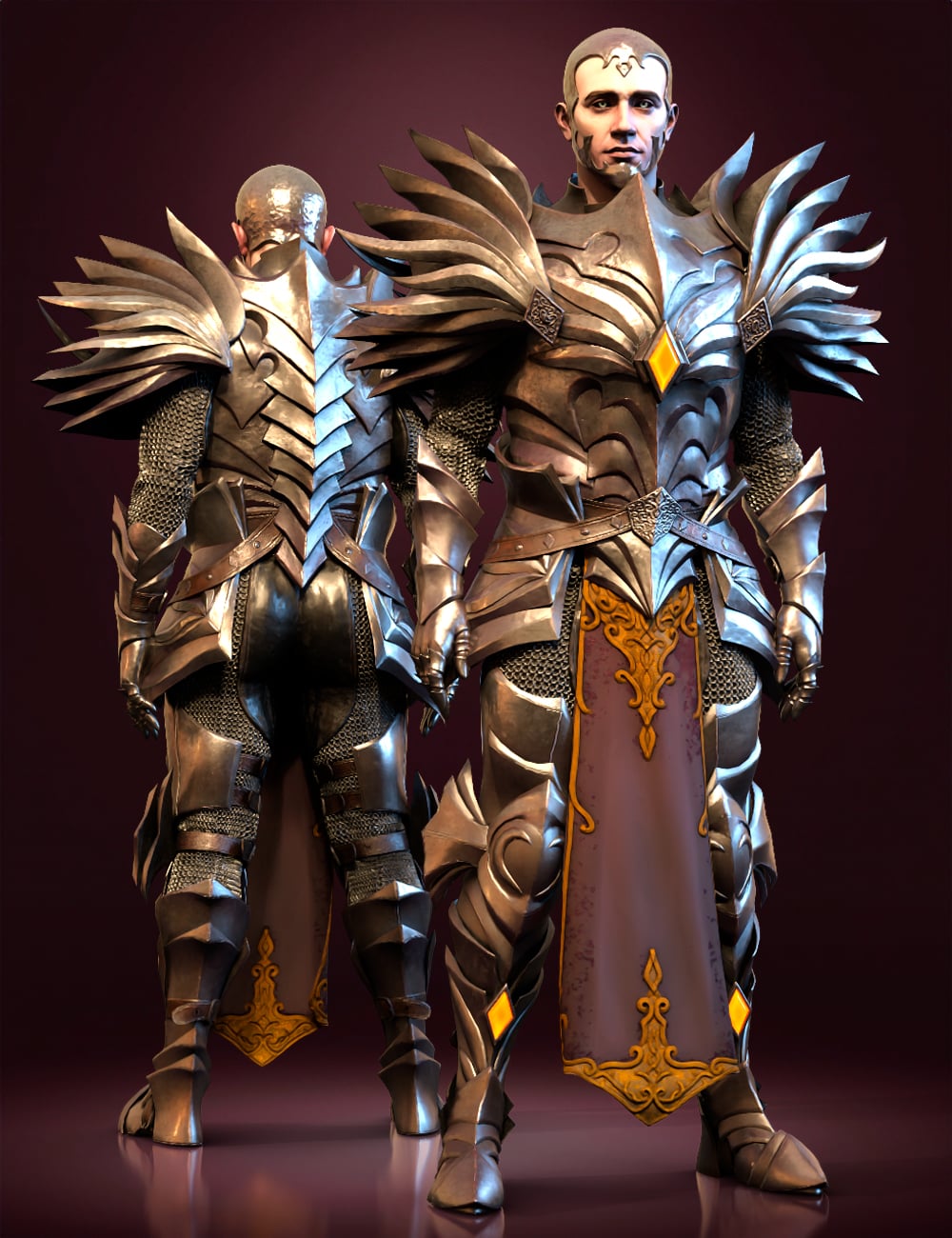 dForce Hexenblade HD Armor for Genesis 9 | Daz 3D