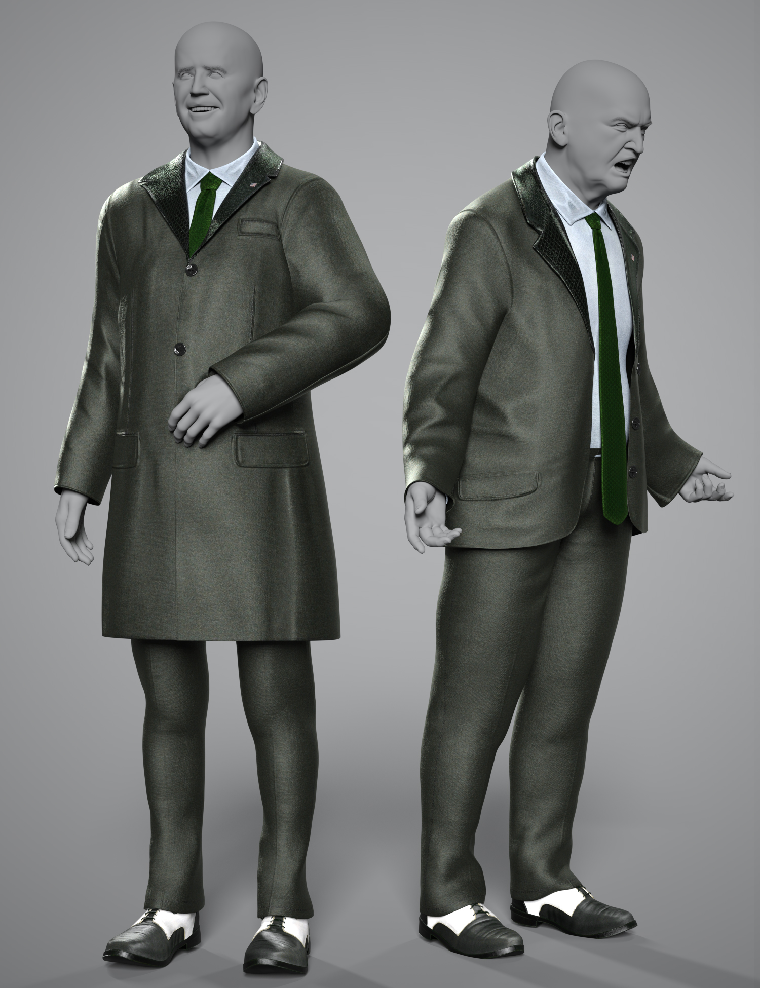 dForce Presidential Outfit Texture Add-On | Daz 3D