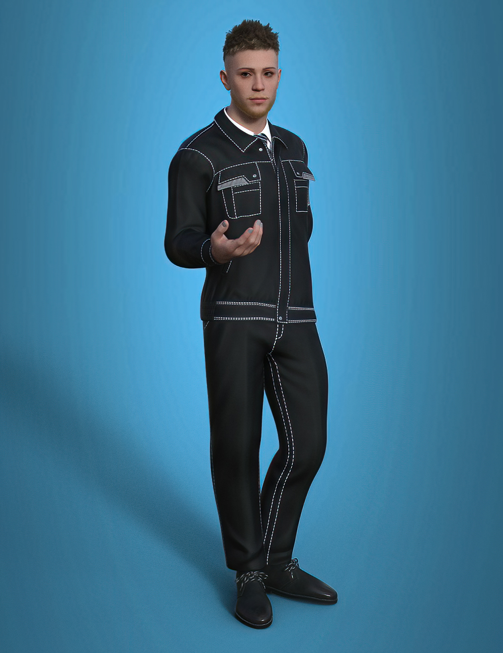 Engineer Uniform Outfit for Genesis 9 | Daz 3D
