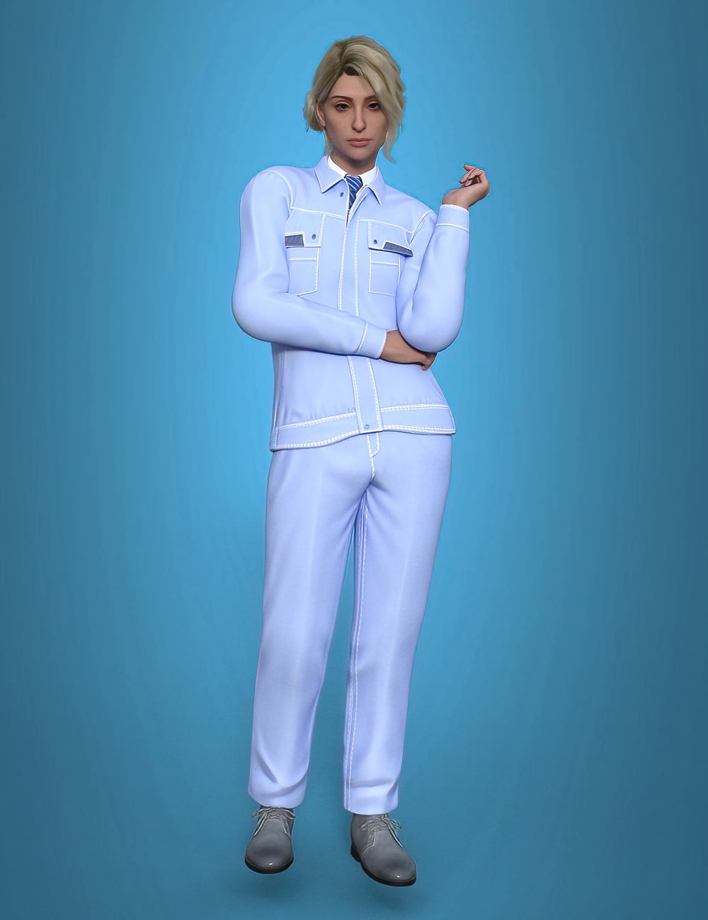 Engineer Uniform Outfit for Genesis 9 | Daz 3D