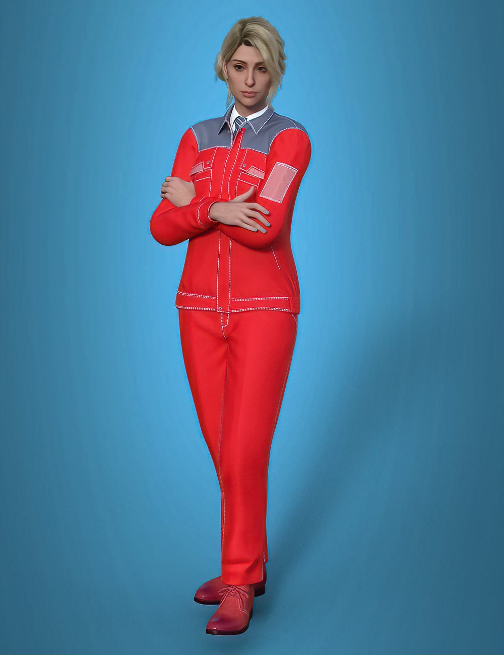 Engineer Uniform Outfit for Genesis 9 | Daz 3D