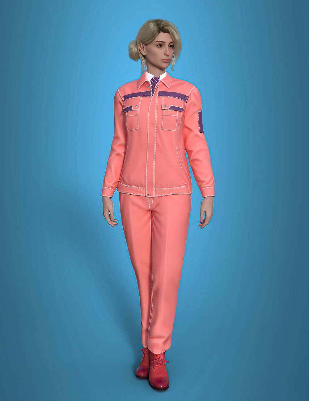 Engineer Uniform Outfit for Genesis 9 | Daz 3D