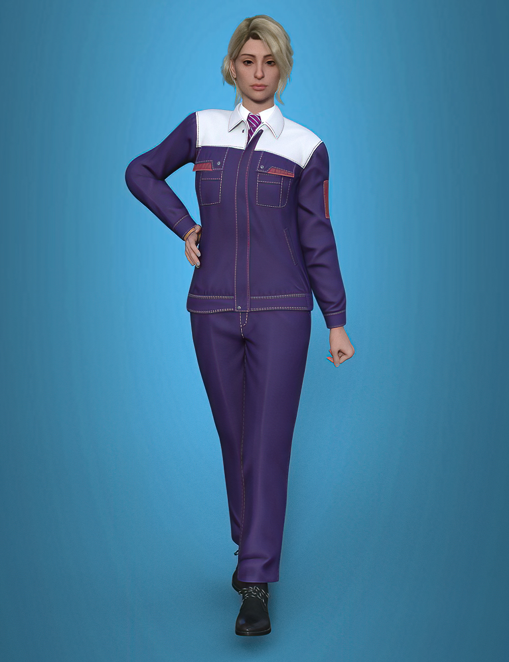 Engineer Uniform Outfit for Genesis 9 | Daz 3D