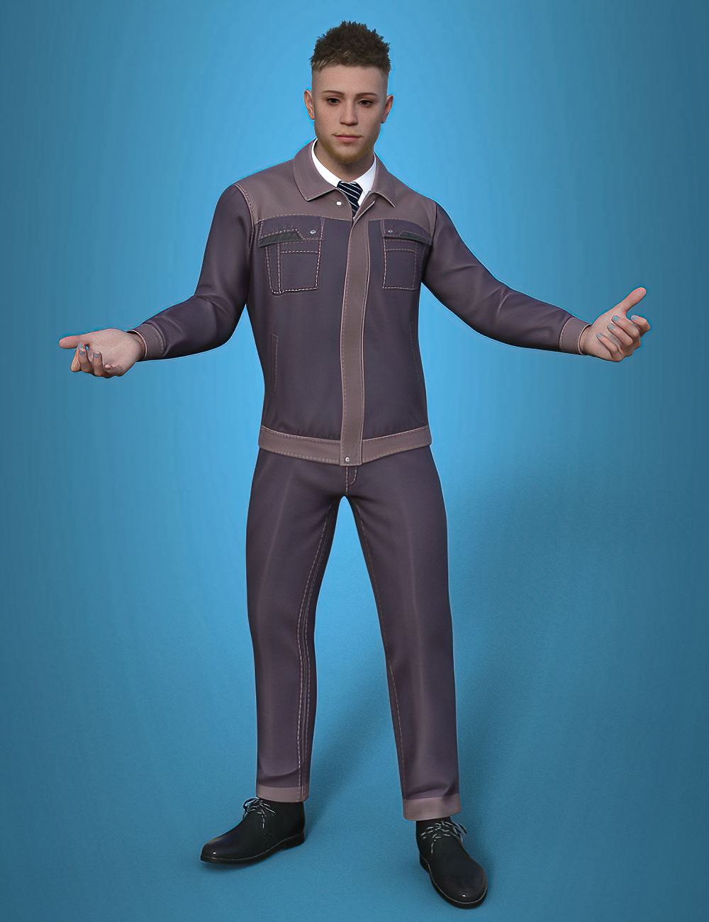 Engineer Uniform Outfit for Genesis 9 | Daz 3D