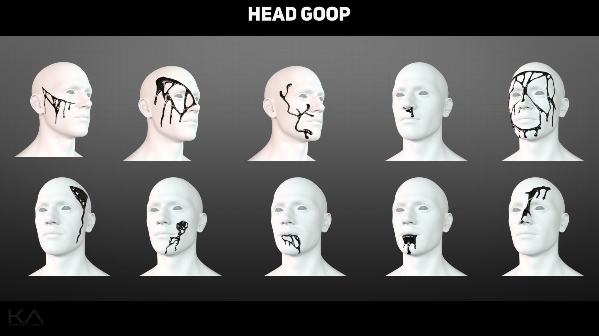 Goop and Slime for Genesis 9 | Daz 3D