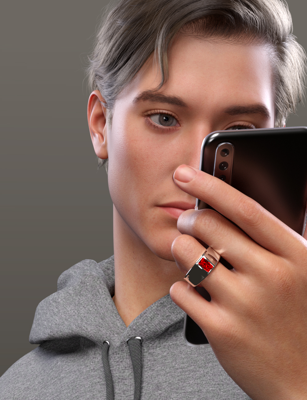 Modern Style Rings for Genesis 9 | Daz 3D