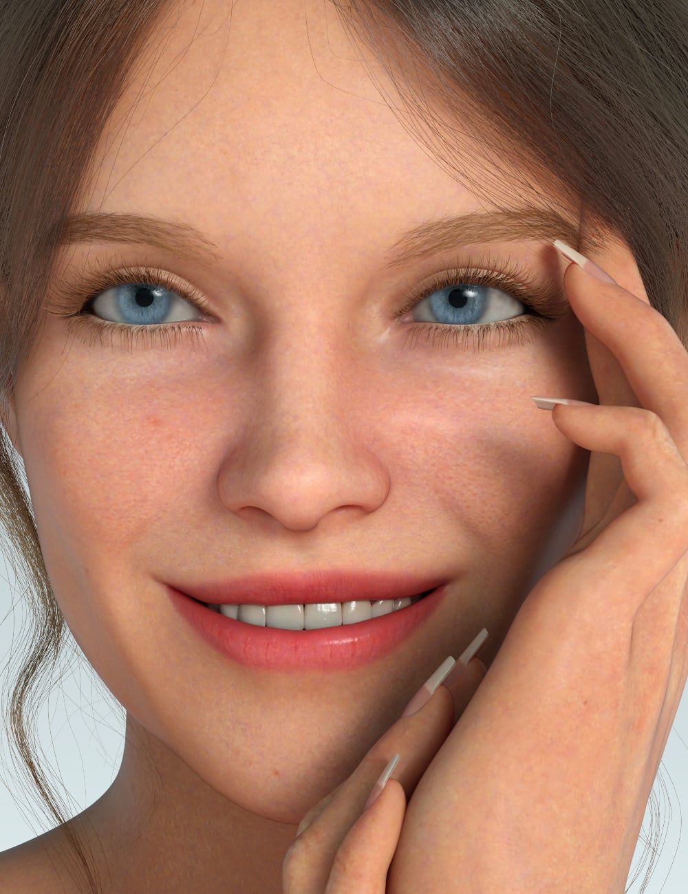 Great Fiber Eyelashes for Genesis 9 | Daz 3D