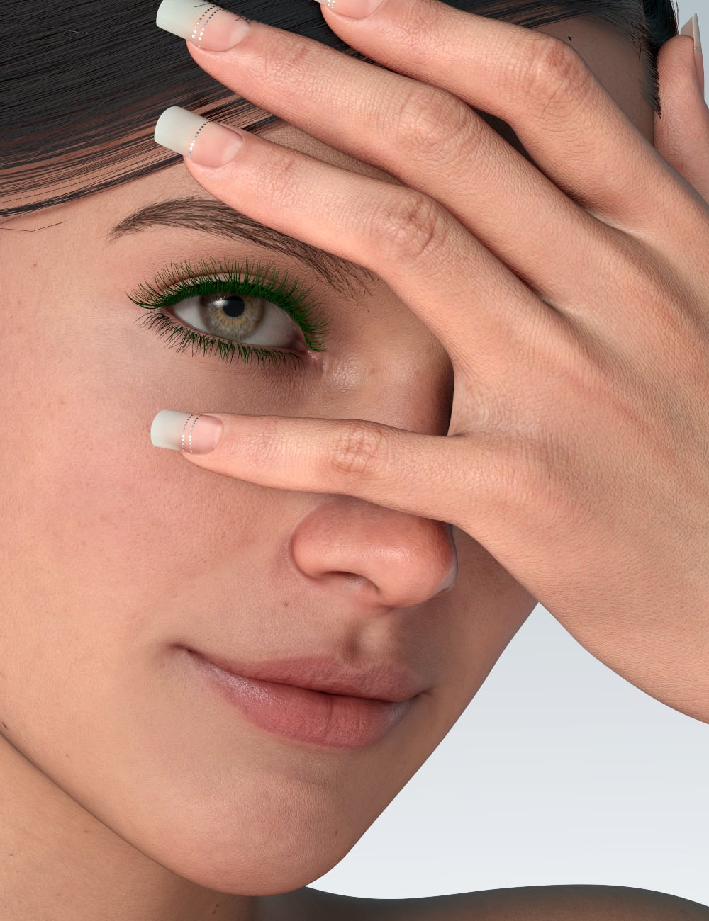Great Fiber Eyelashes for Genesis 9 | Daz 3D