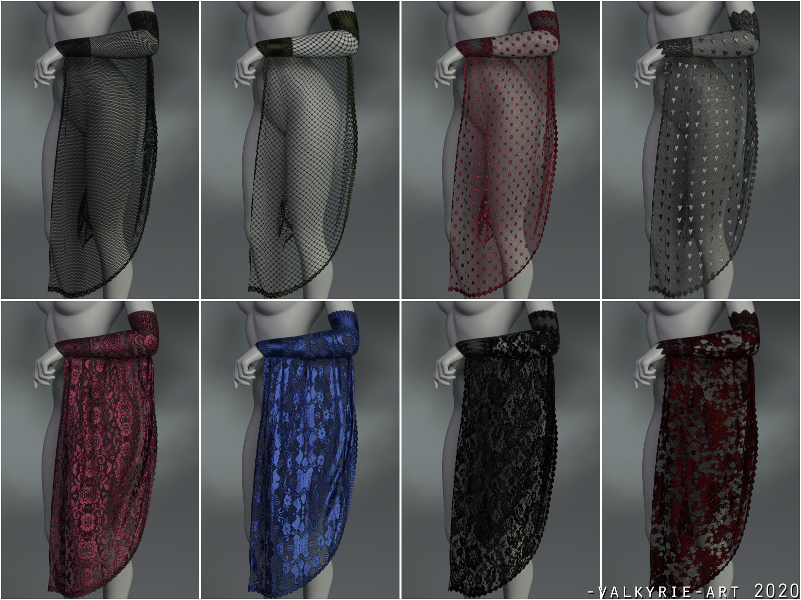 InStyle - dforce - Bewitching Sleeves - G8F | Daz 3D