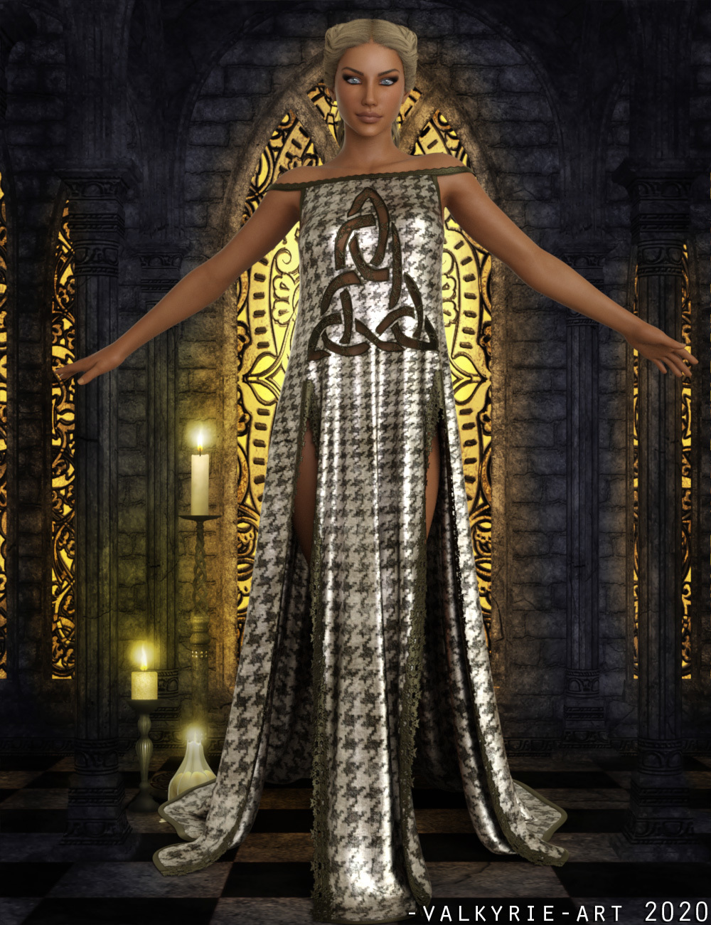InStyle - dForce - Juniper Dress for G8F | Daz 3D