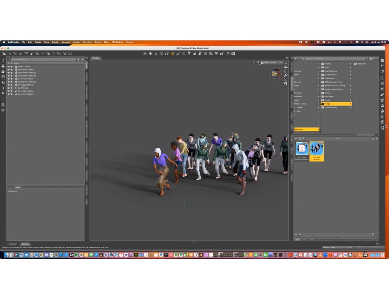 The Ultimate Guide to Building Low Poly Figure Scenes | Daz 3D