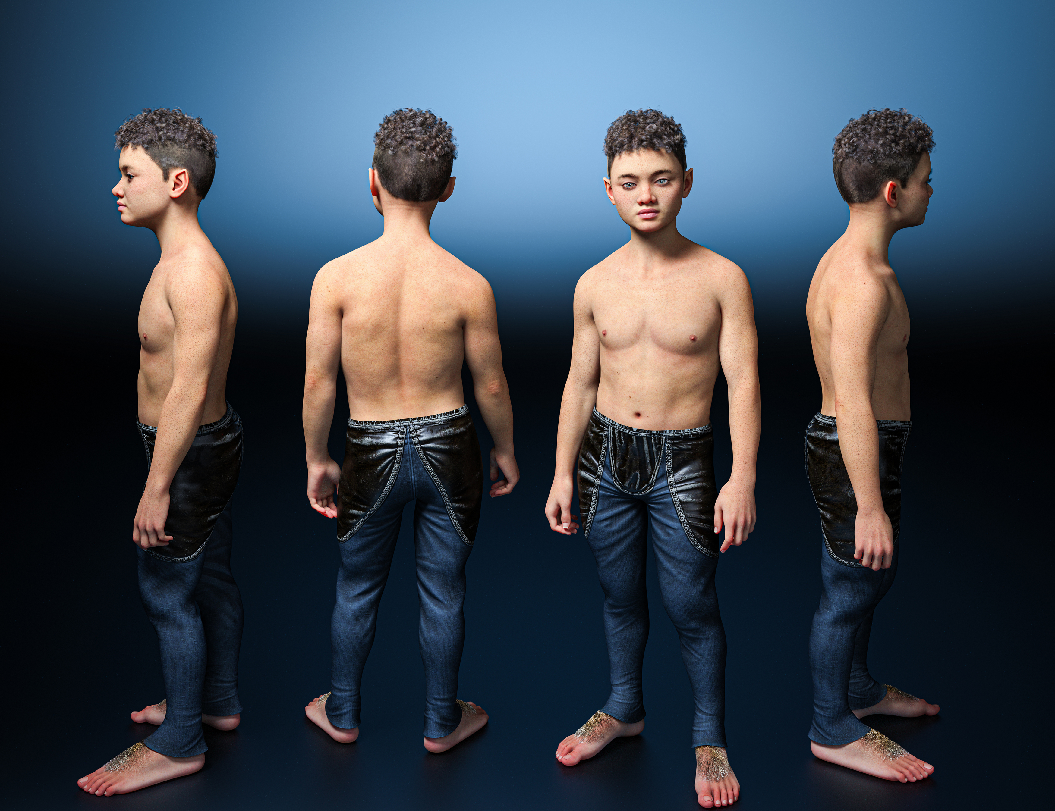 EMS3D Halflings: Bixie and Brixim Tinkerbits HD Add Ons | Daz 3D