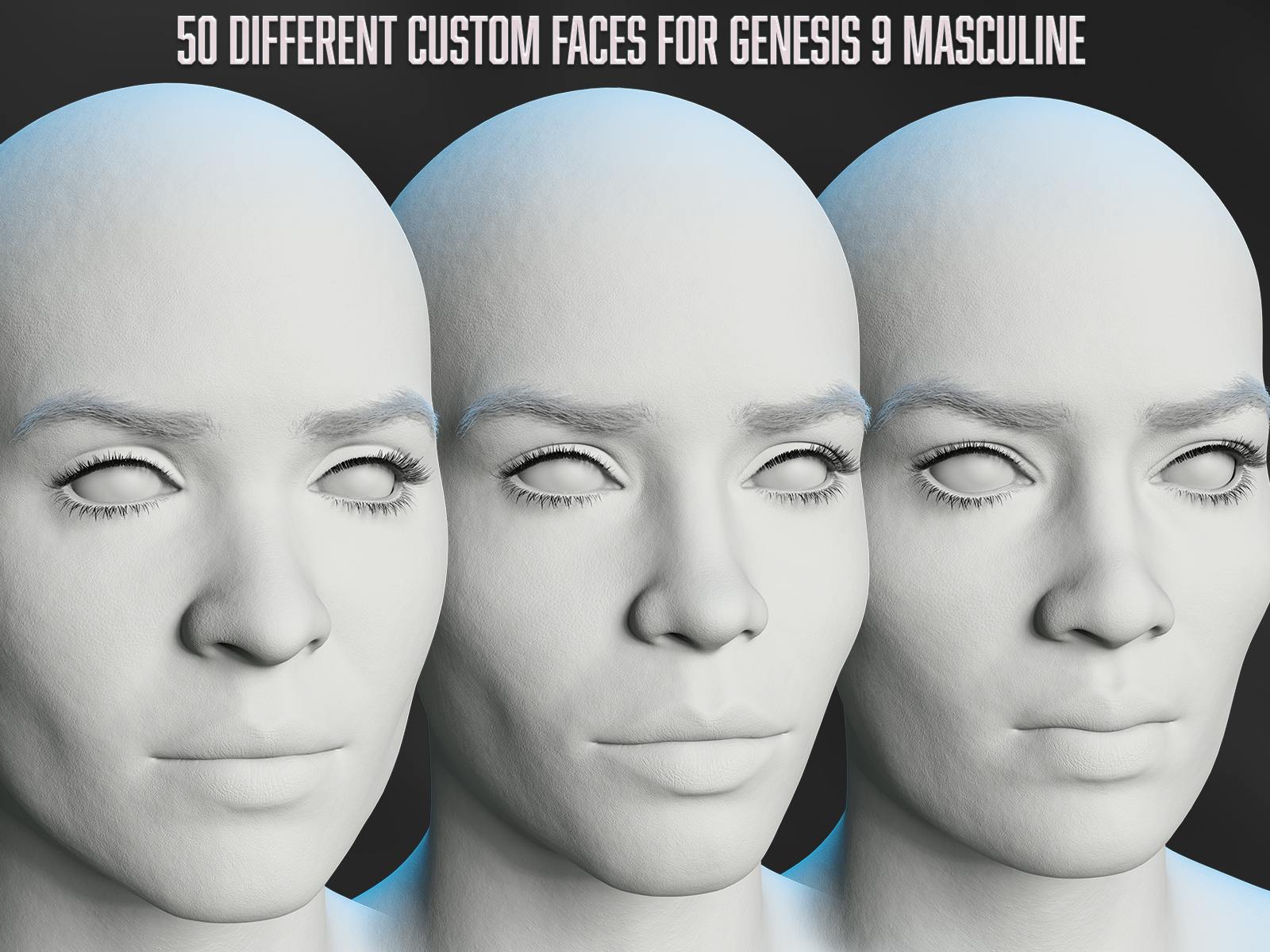 Face Off for Genesis 9 Masculine | Daz 3D