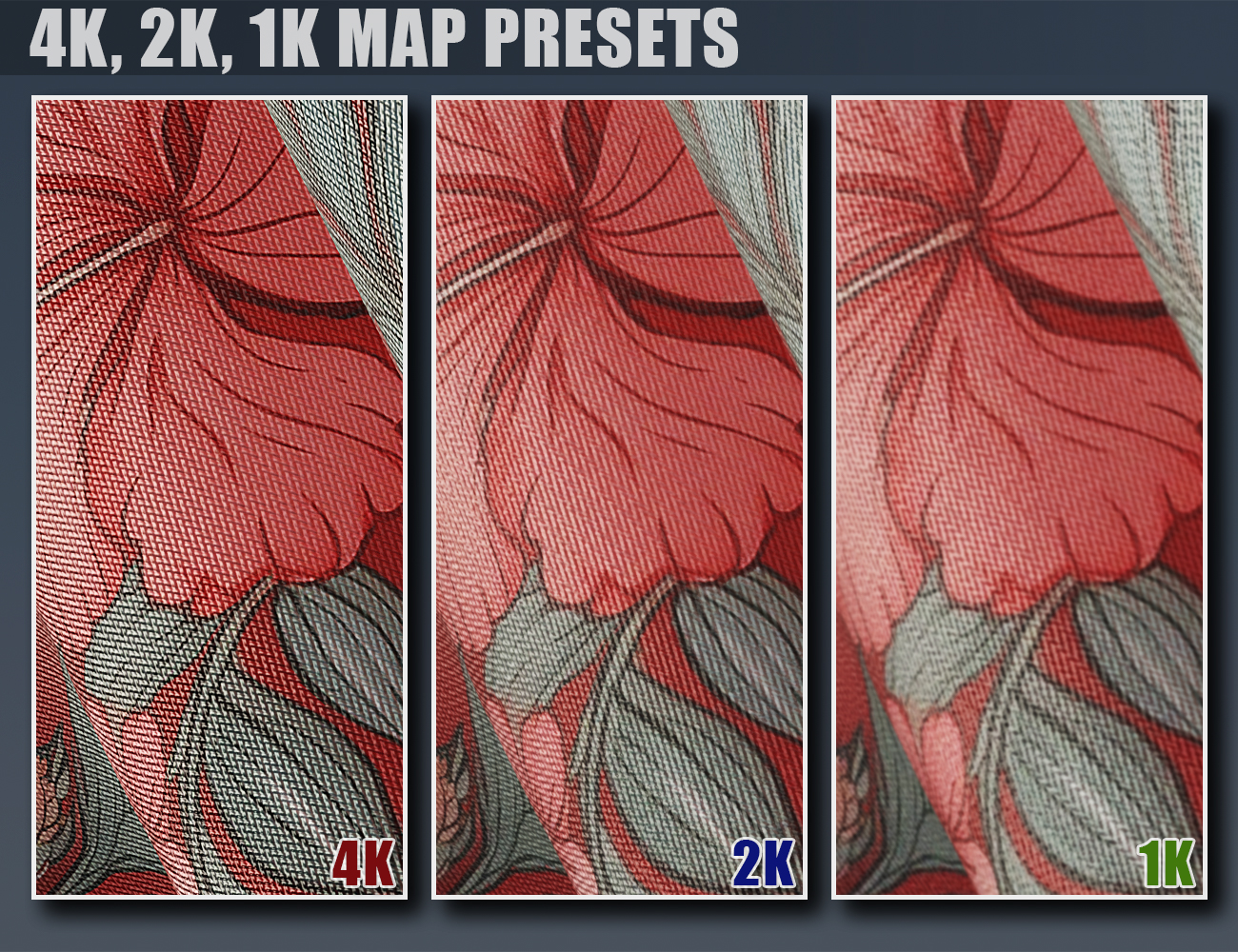 DD PBR Hawaiian Print Fabric Shaders for Iray Vol 2 | Daz 3D