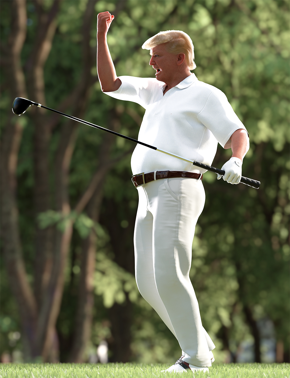 Hole in One Poses for Donnie 9 | Daz 3D
