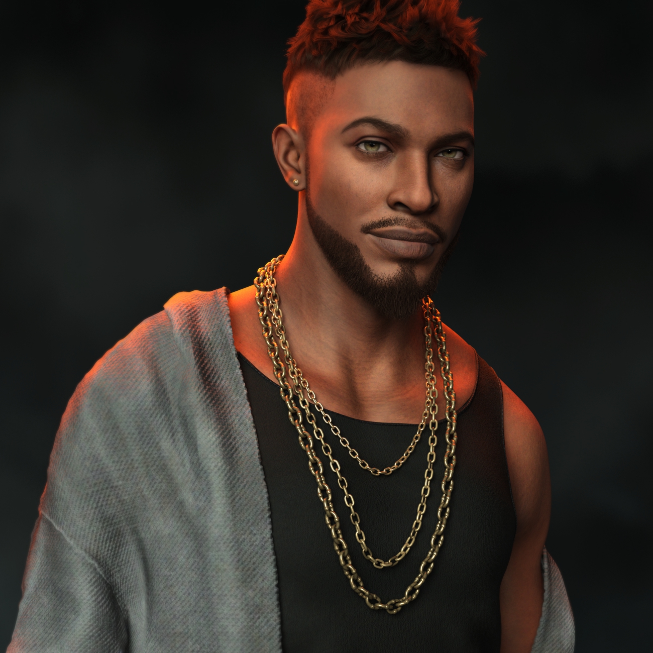 FK dForce Luxe Chains for Genesis 8, 8.1 and 9 BUNDLE | Daz 3D