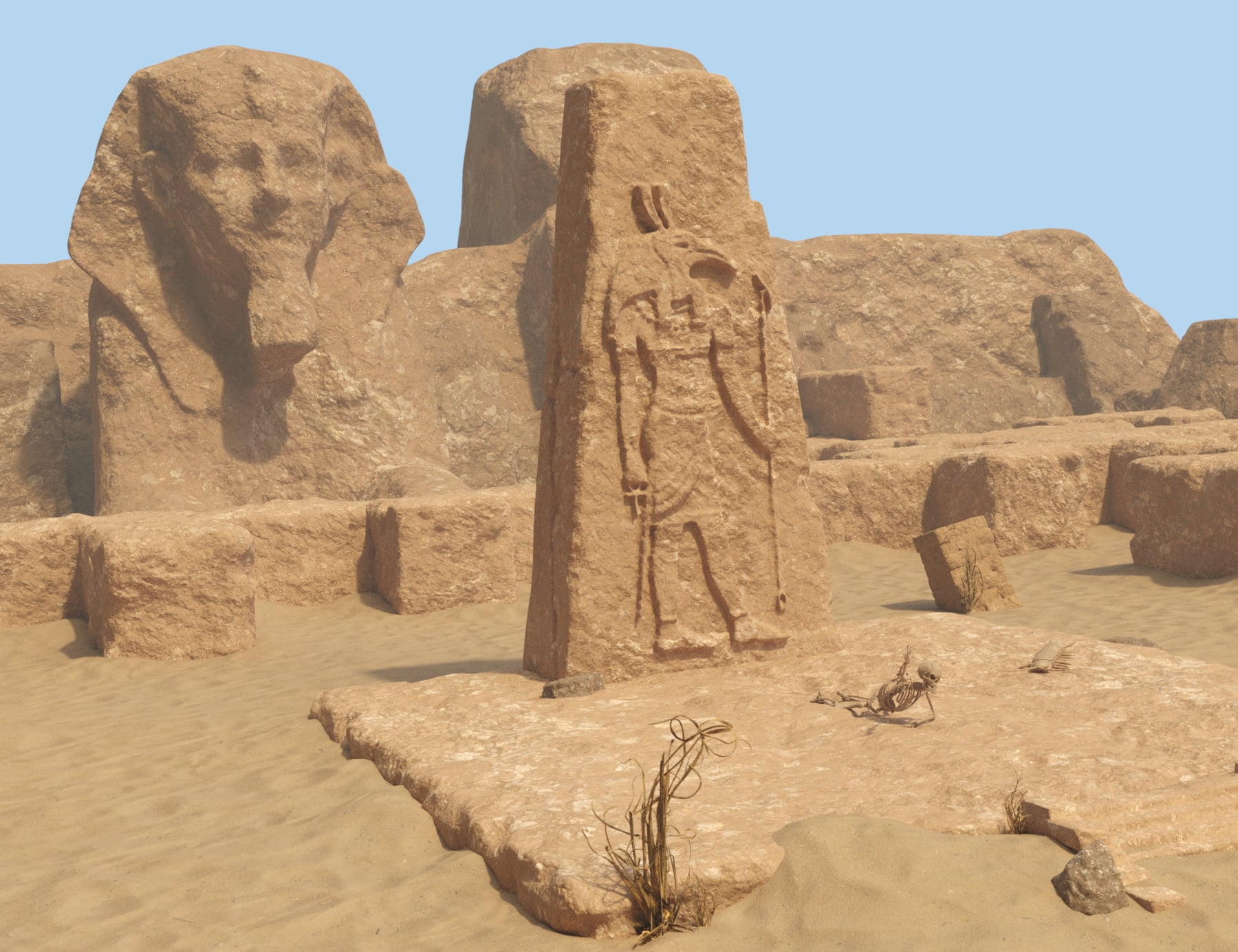 Ancient Labyrinth - Huge Environment for Daz Studio | Daz 3D