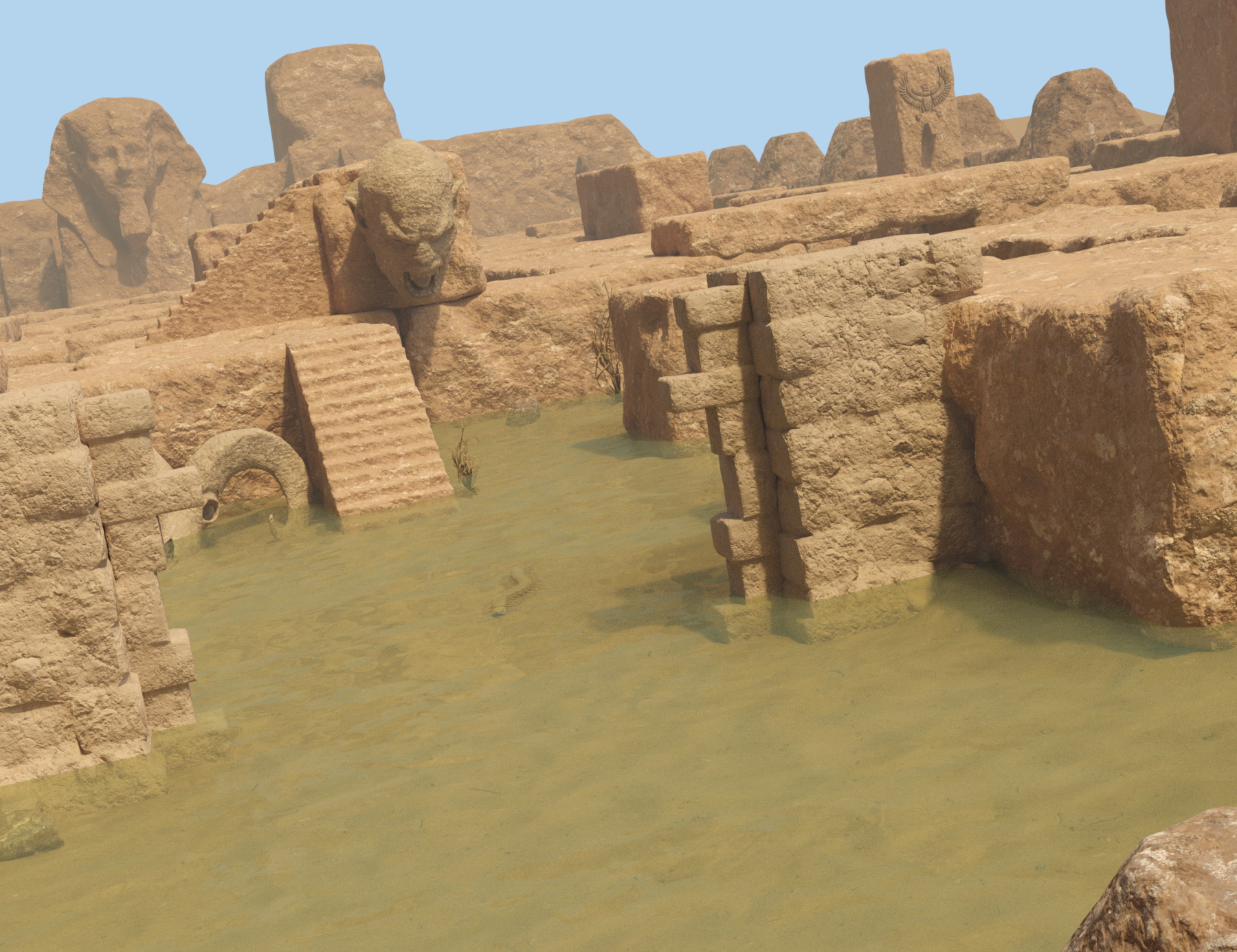 Ancient Labyrinth - Huge Environment for Daz Studio | Daz 3D