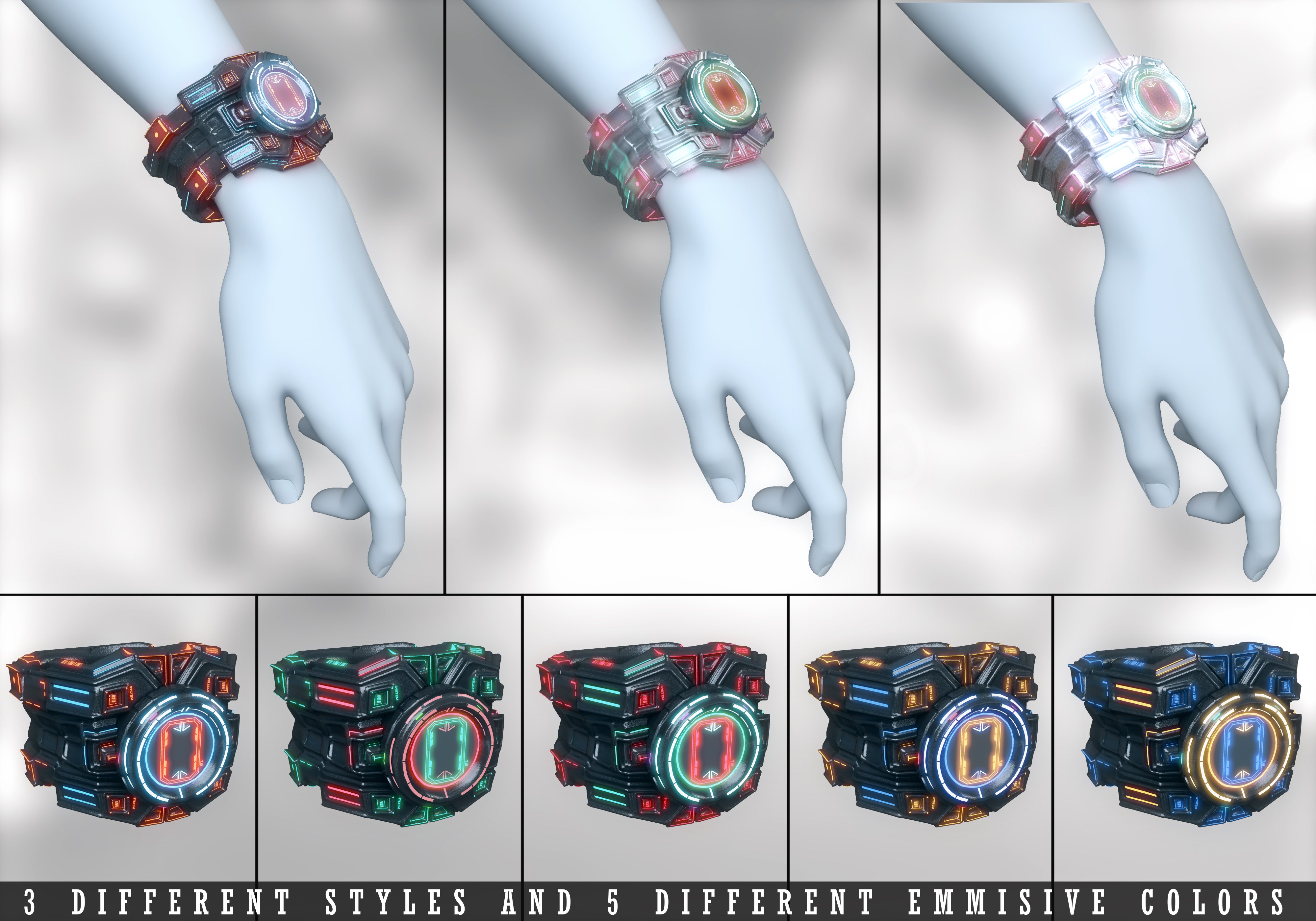 NextGen Tech Wearables | Daz 3D
