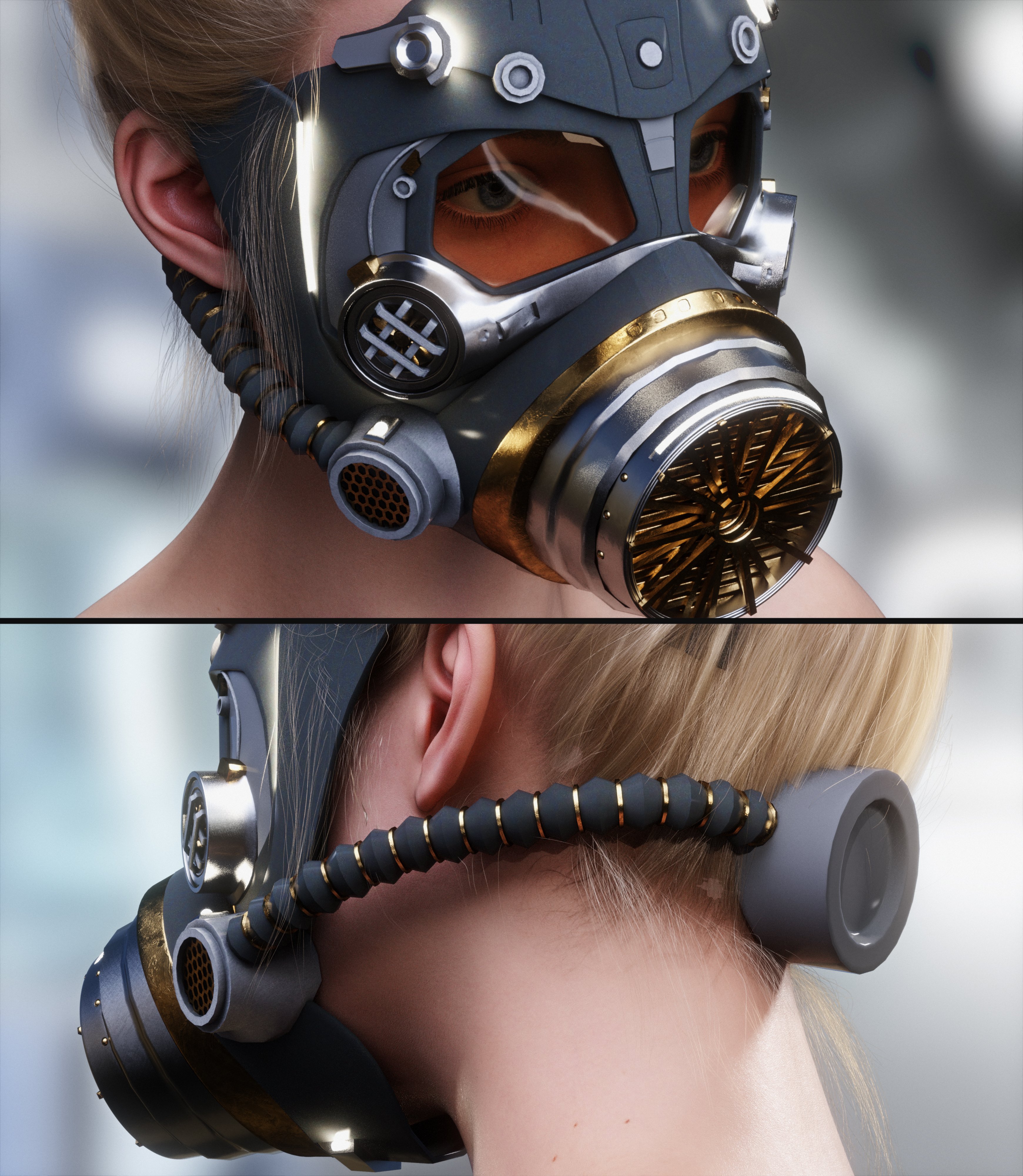 NextGen CyberGuard Duo | Daz 3D