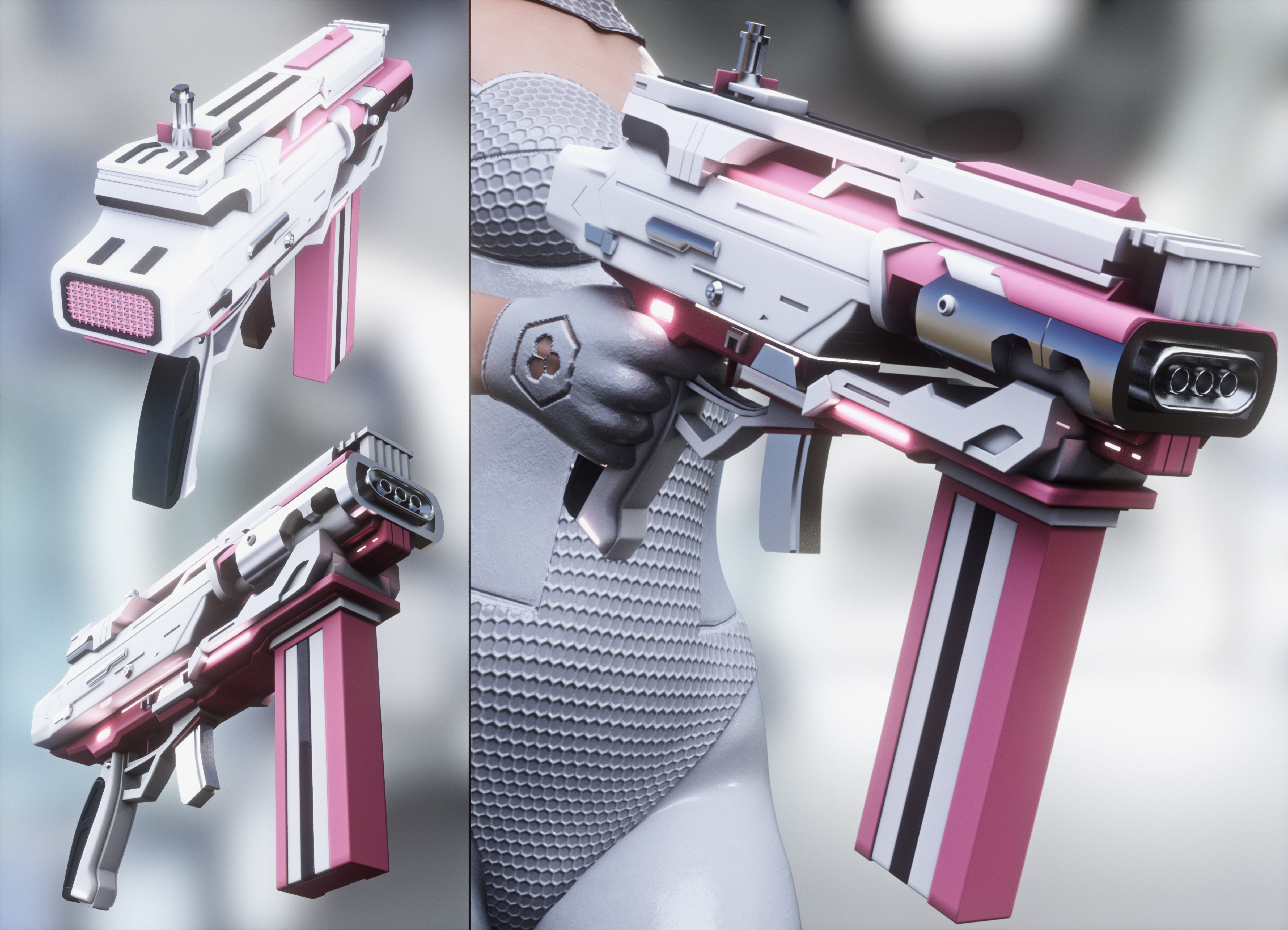 NextGen CyberGuard Duo | Daz 3D