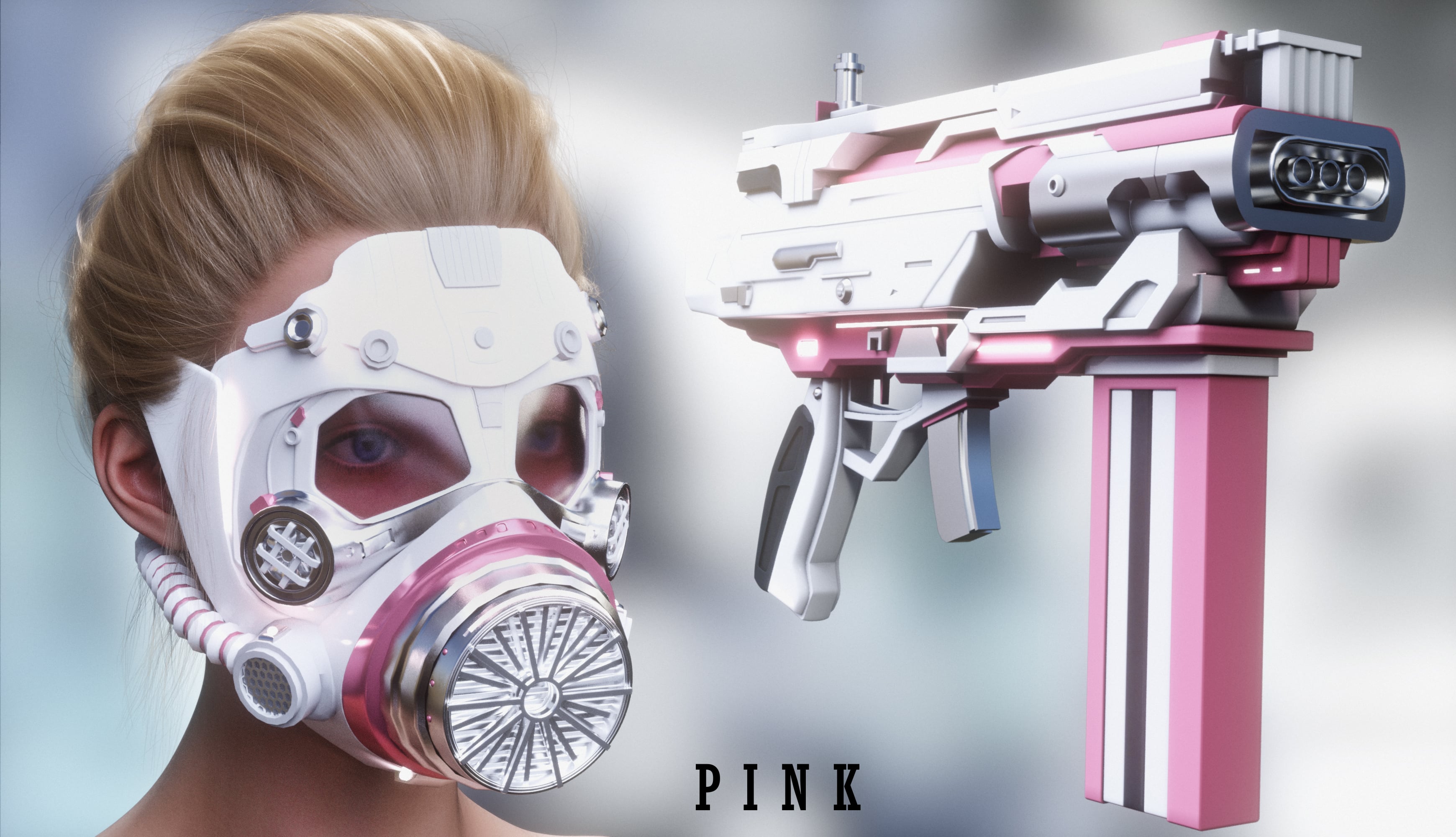 NextGen CyberGuard Duo | Daz 3D