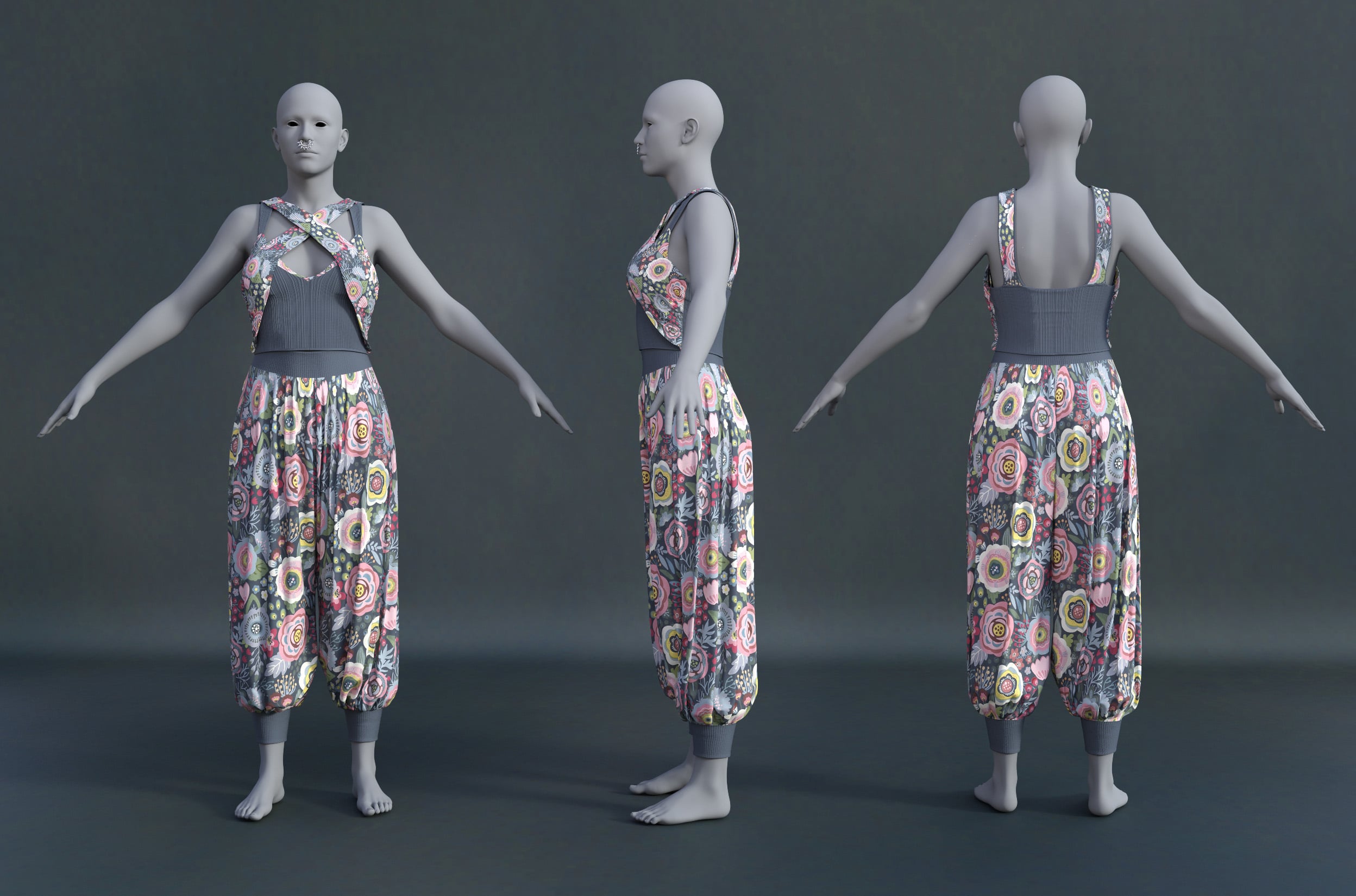dForce Ena Outfit for Genesis 9 | Daz 3D